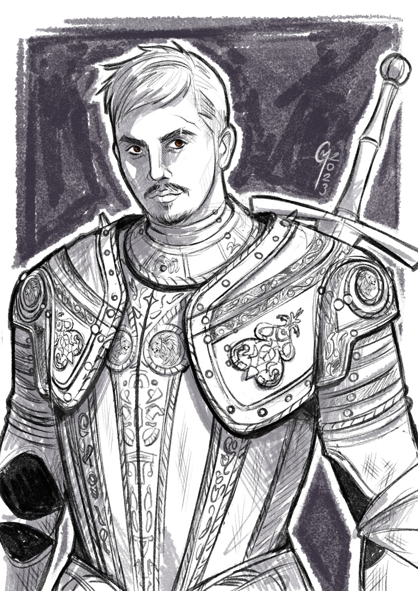 May Chautant - Portrait de personnage JDR