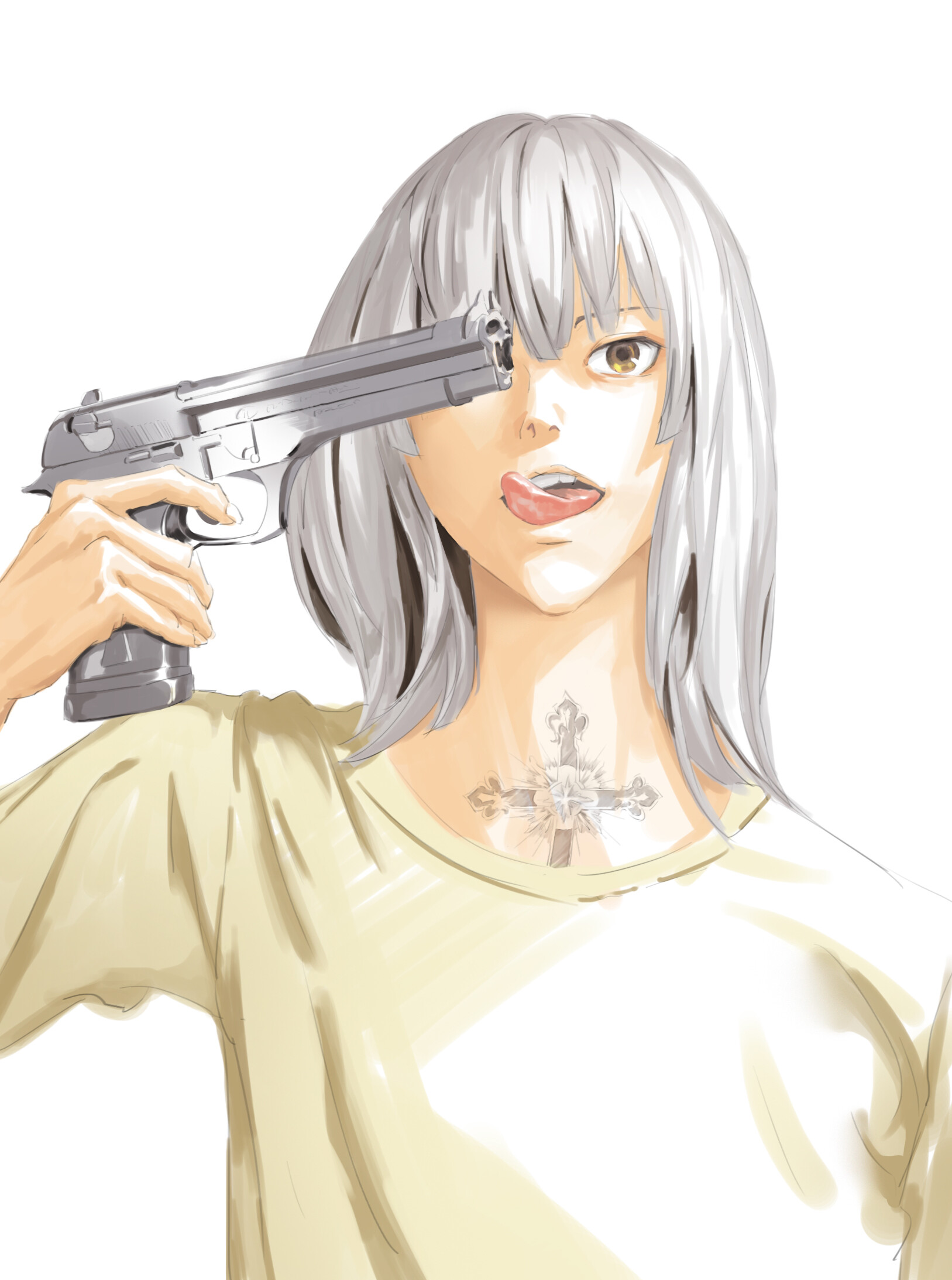 ArtStation - skull gun