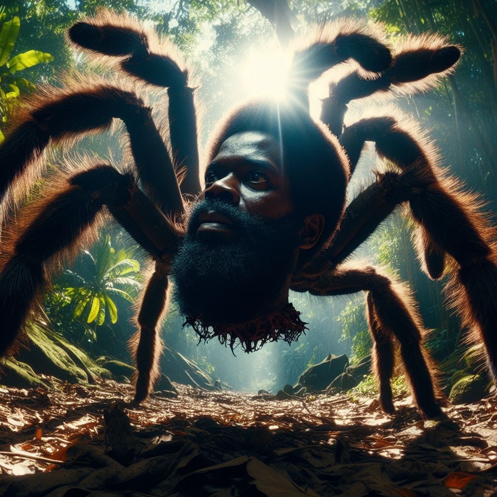 Zwane Makki - ANANSI REBORN - is an Akan African folktale character