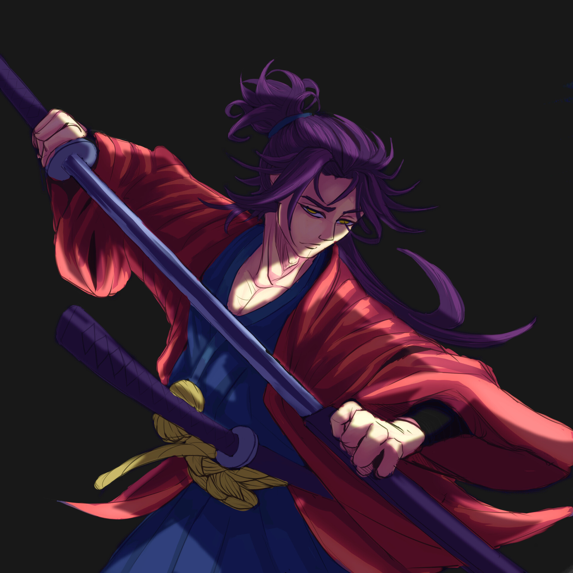 ArtStation - Wind Swordsman