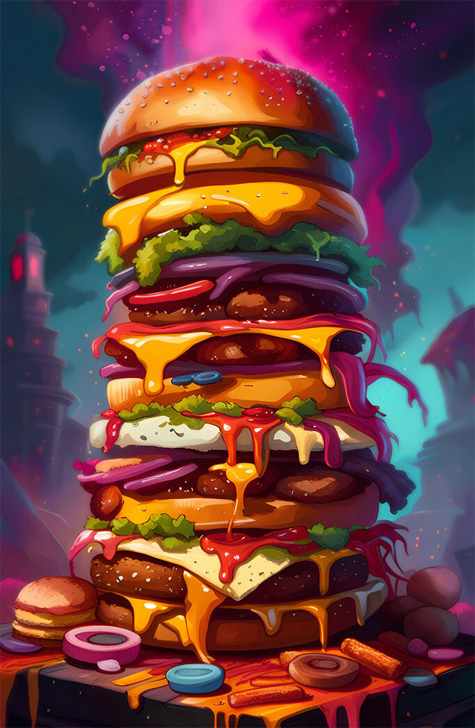 ArtStation - King Burger