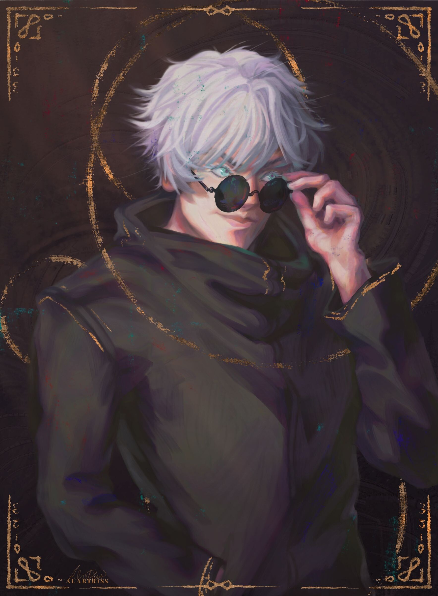 ArtStation - Gojo portrait