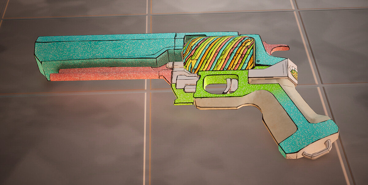 ArtStation - Torgue weapon-Collaboration Borderlands 3 / Lutti