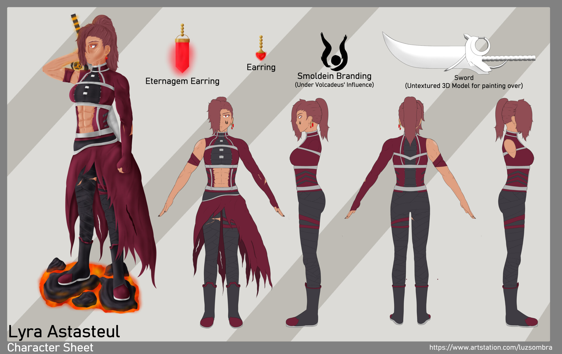 ArtStation - Lyra Astasteul - Character Concept Art