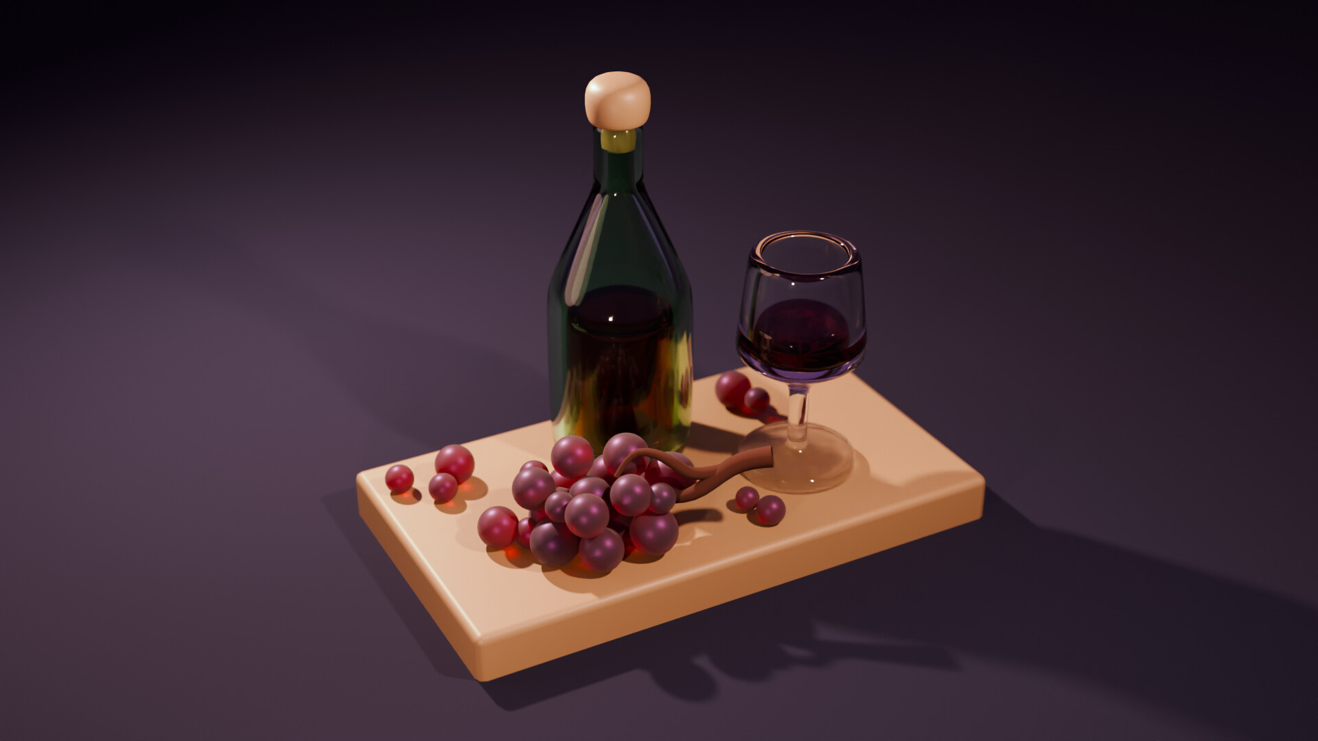 ArtStation - Wine Still Life