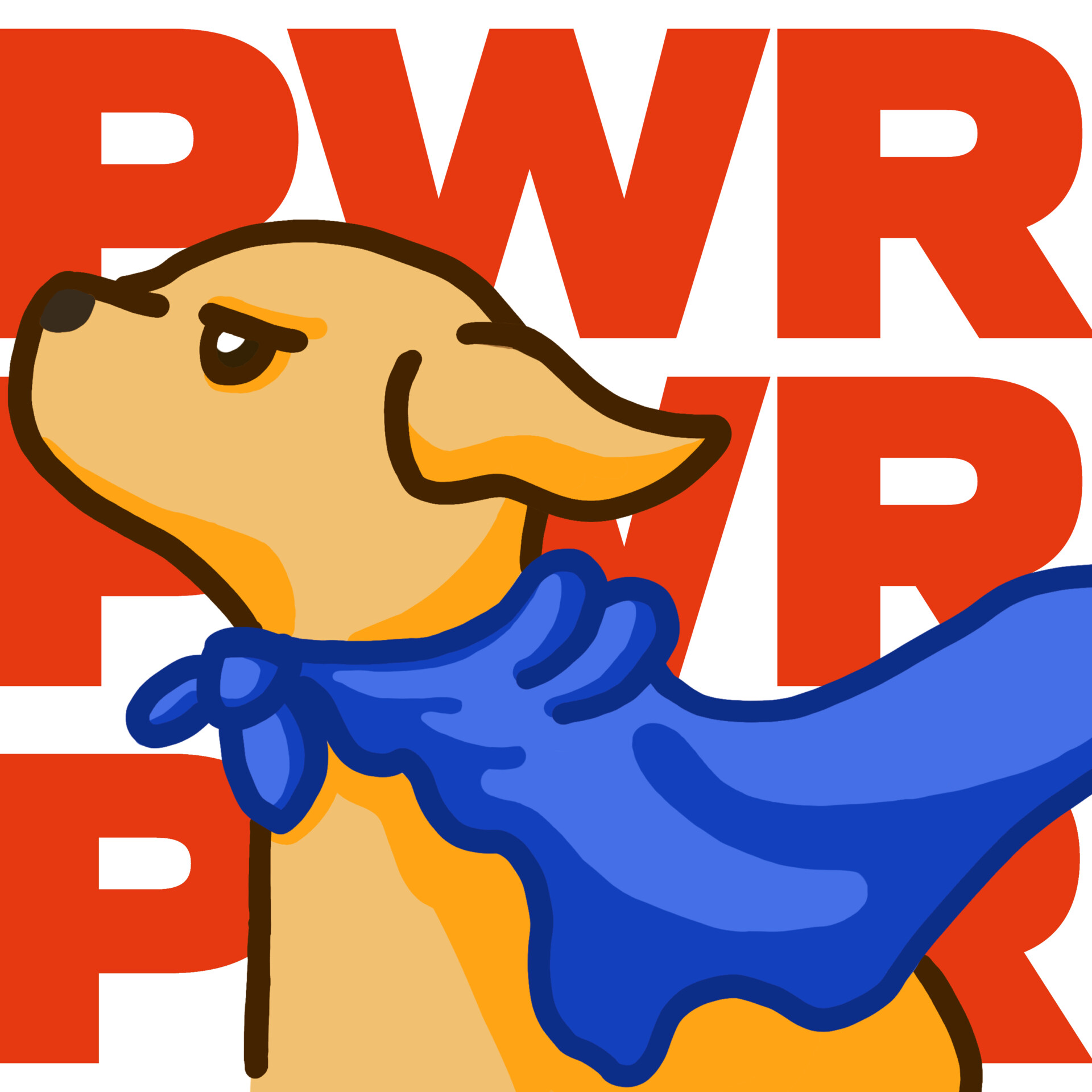 Matthew J. Kass - Twitch Emote: Puppy Power (for Gazelle_Intensity)