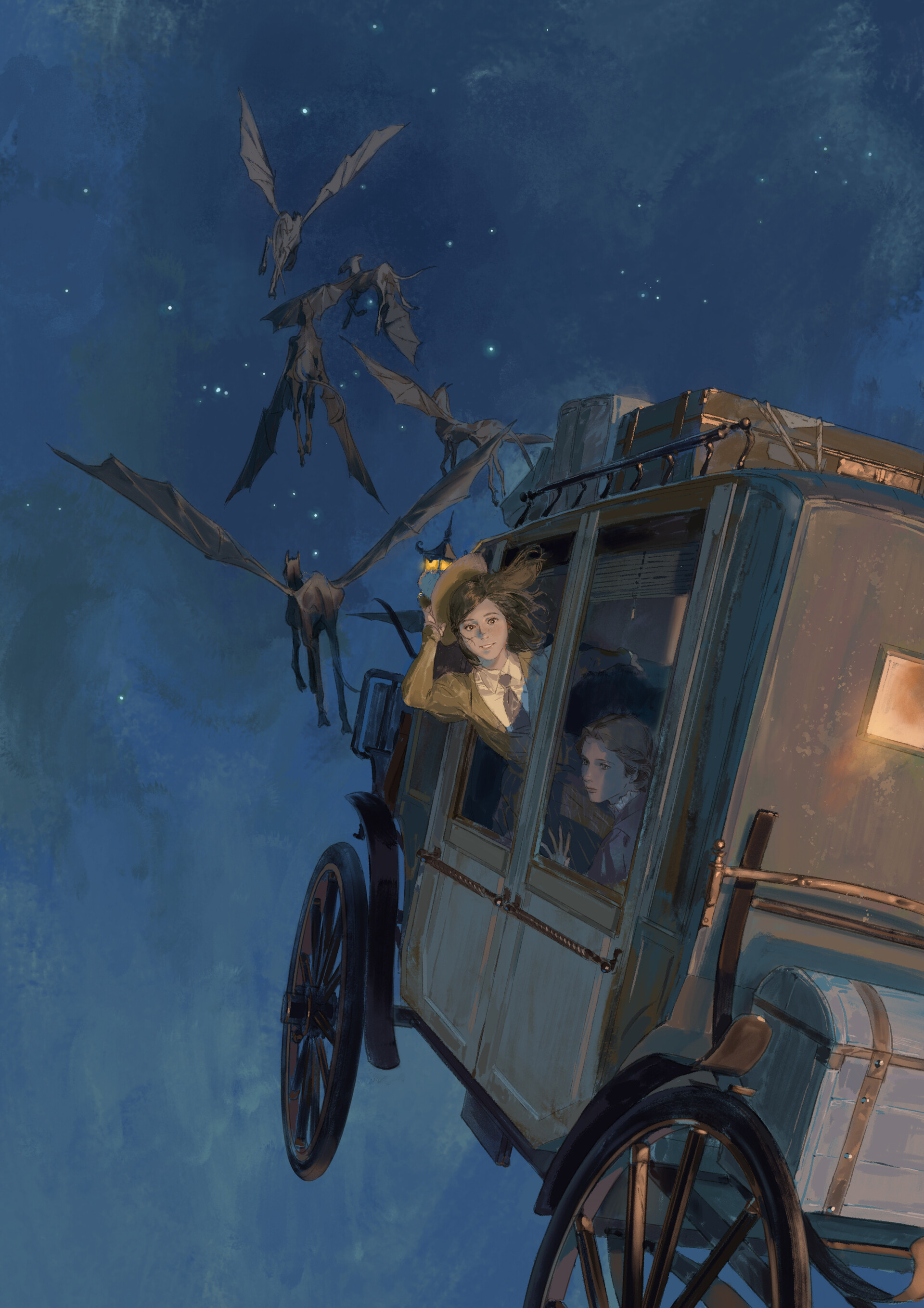 Lin Sun - Hogwarts Legacy Doodles