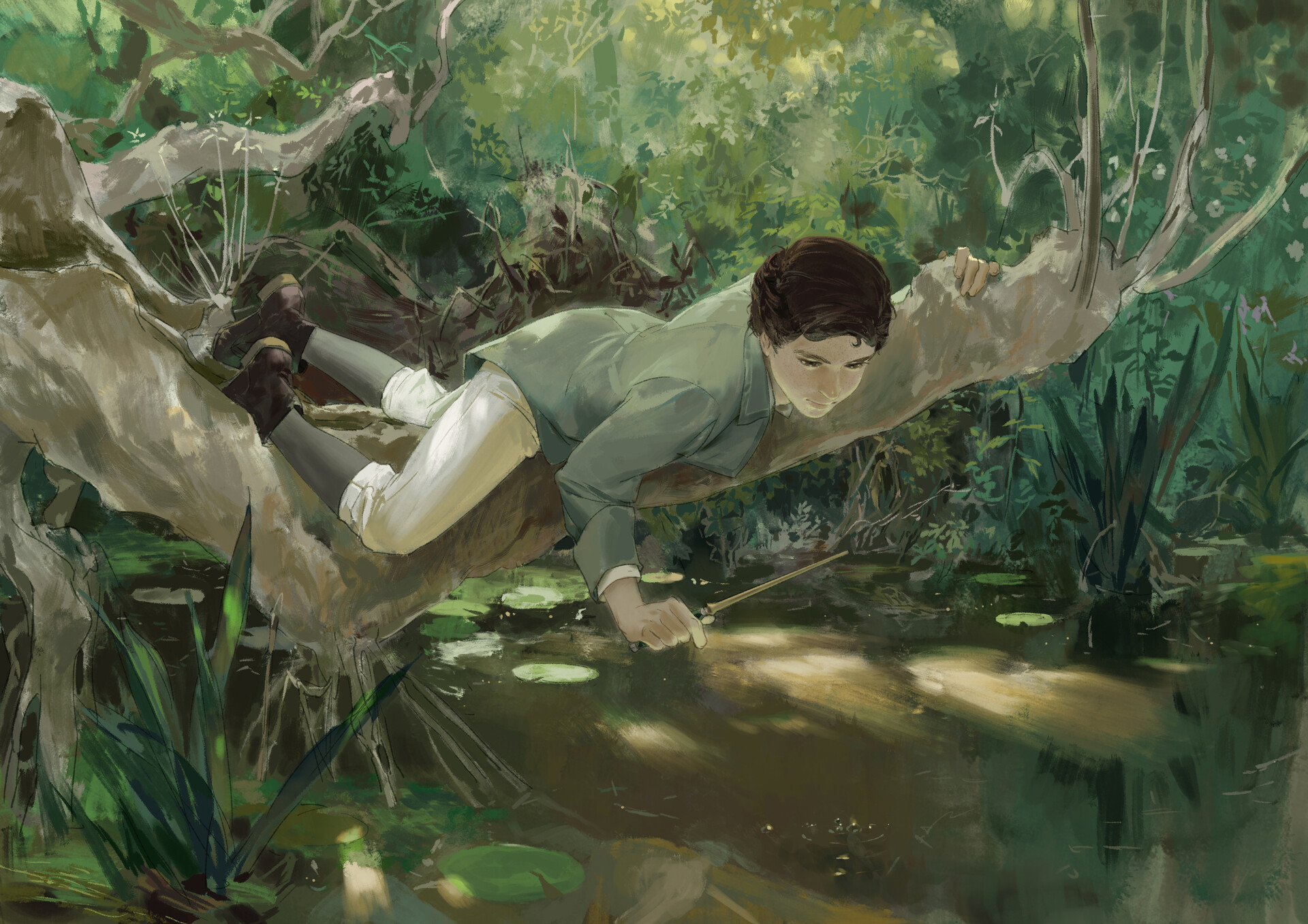 Lin Sun - Hogwarts Legacy Doodles