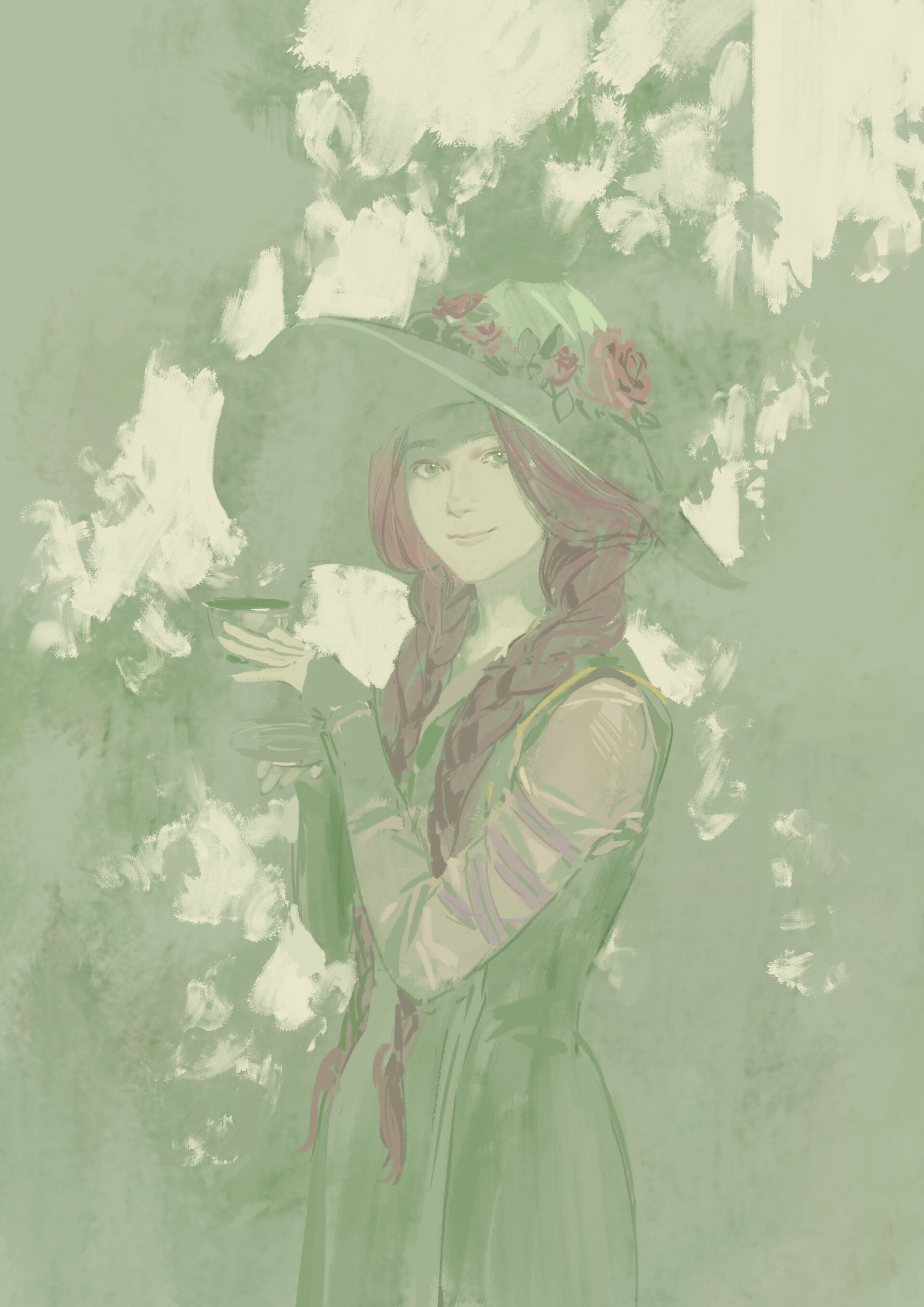 Lin Sun - Hogwarts Legacy Doodles