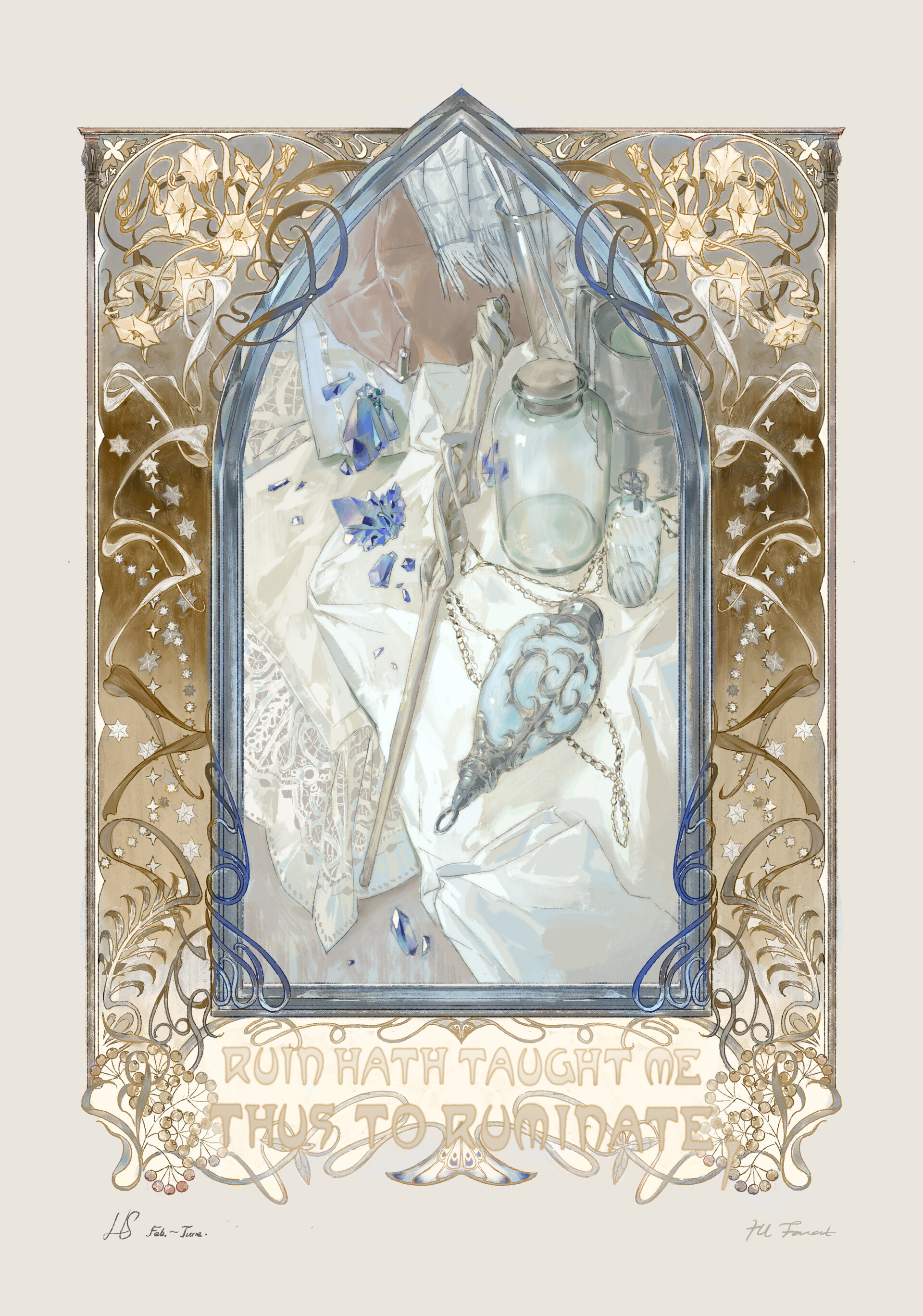 Lin Sun - Hogwarts Legacy Doodles