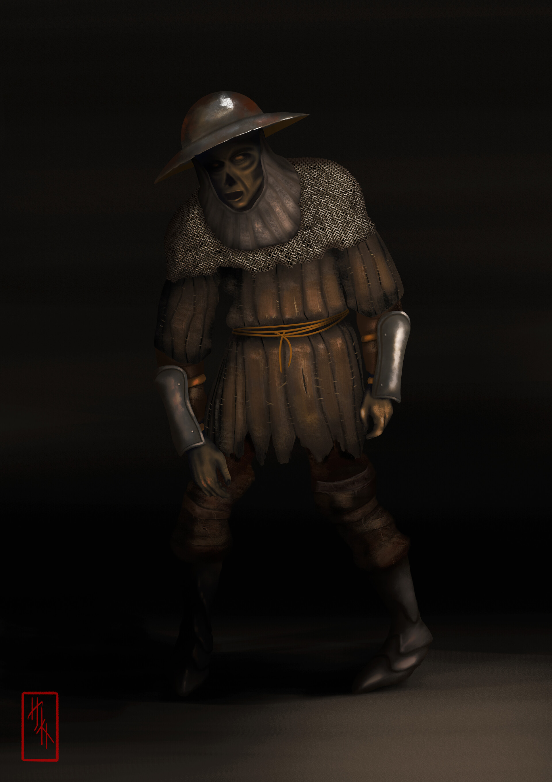 ArtStation - Zombie Foot Soldier concept art