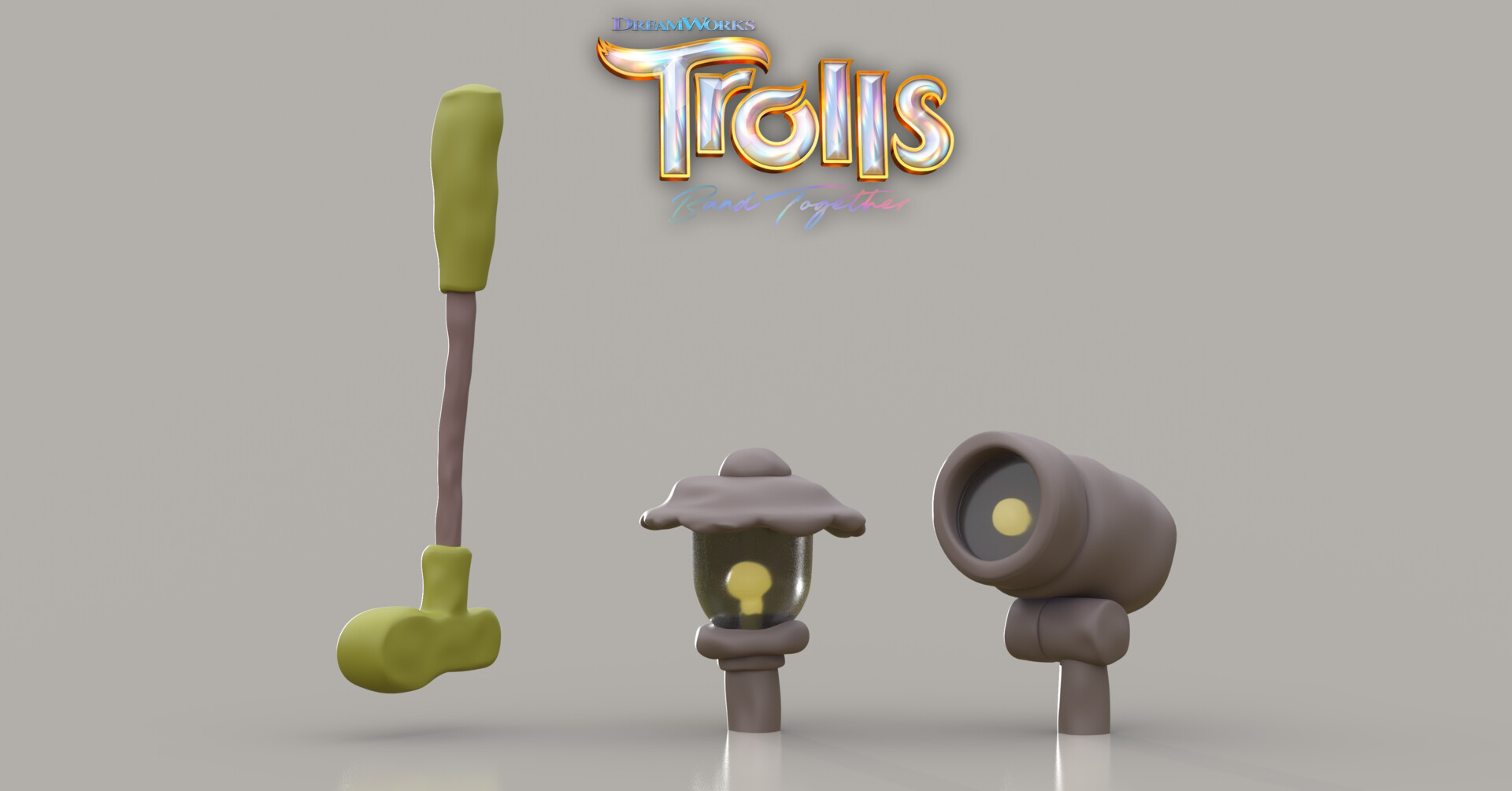 Orlando Velasquez - Trolls Band Together: Mini Golf Props
