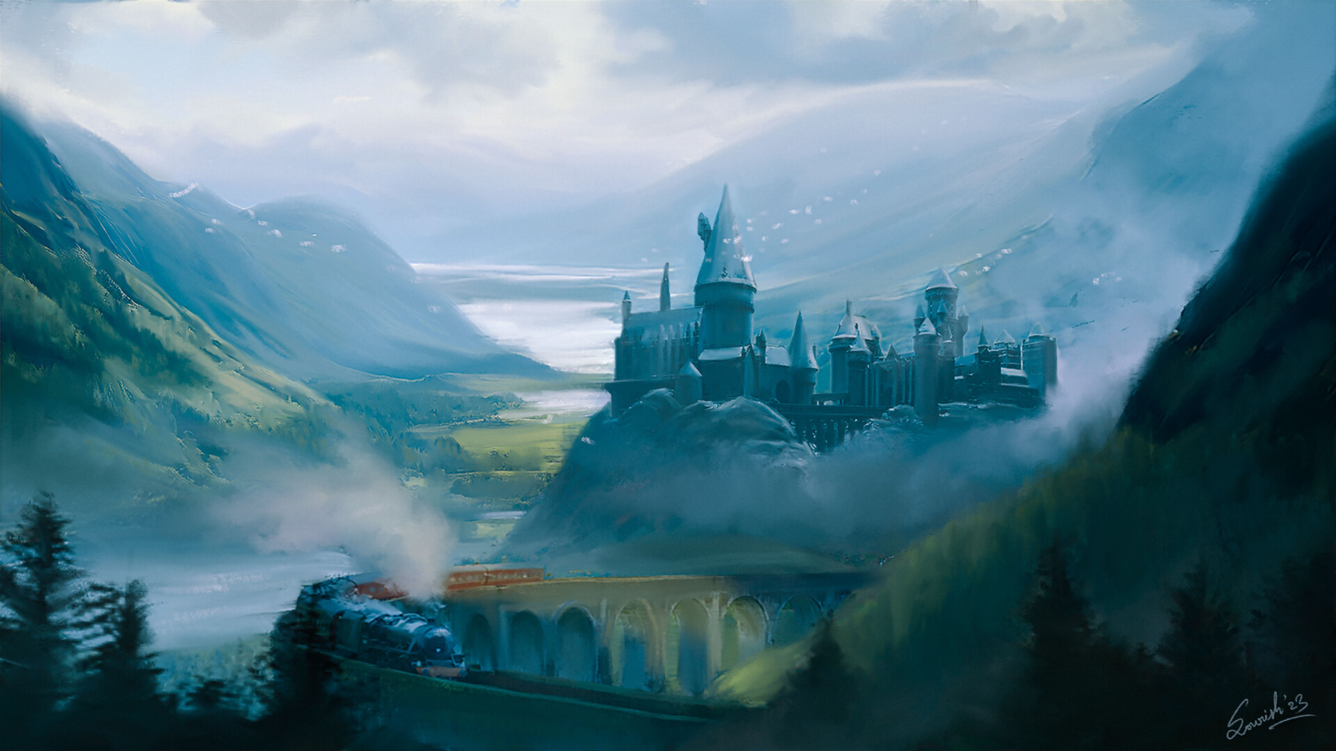 ArtStation - Hogwarts
