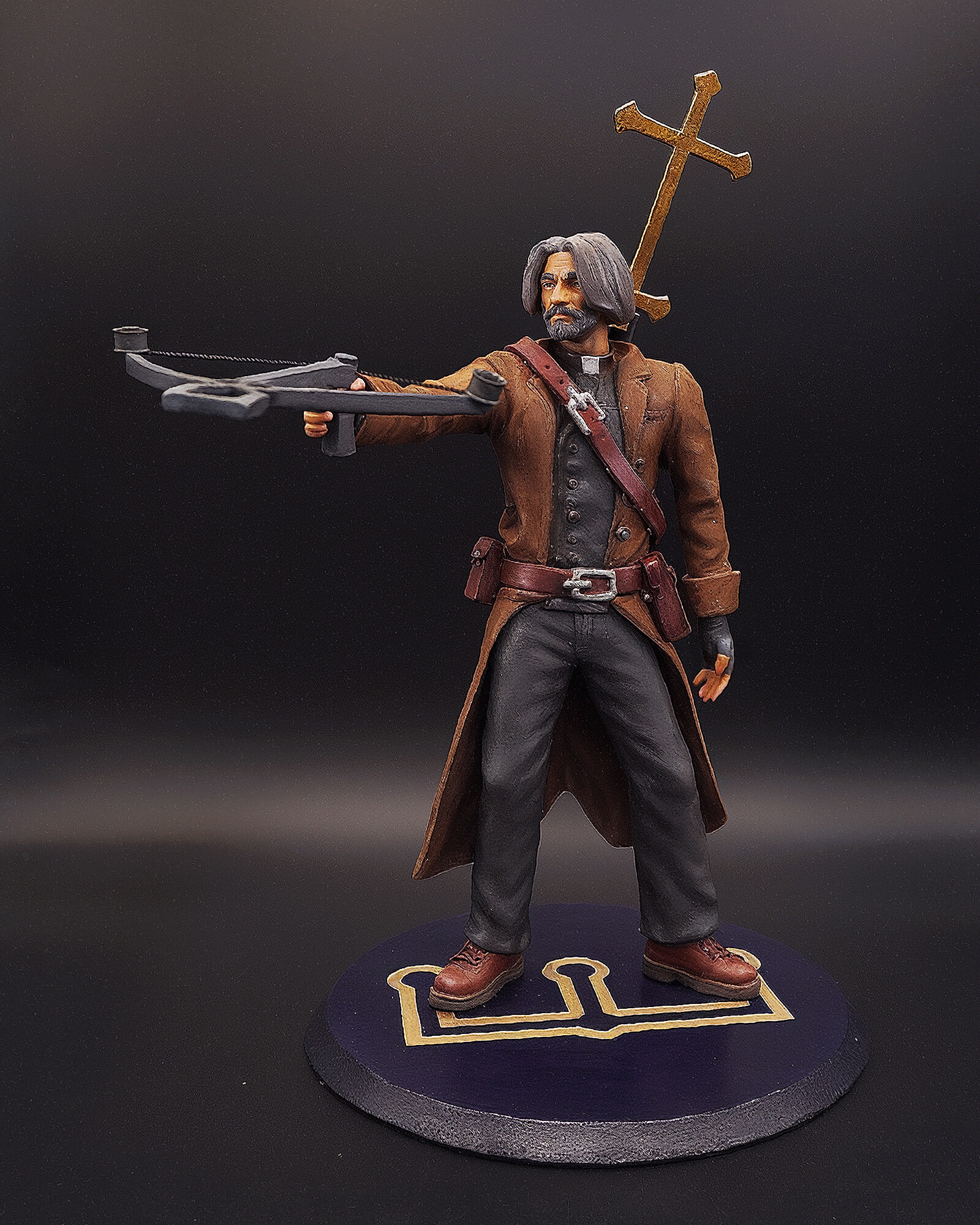 Maria - Custom statue Priest (Hunter The Reckoning game) 1/6