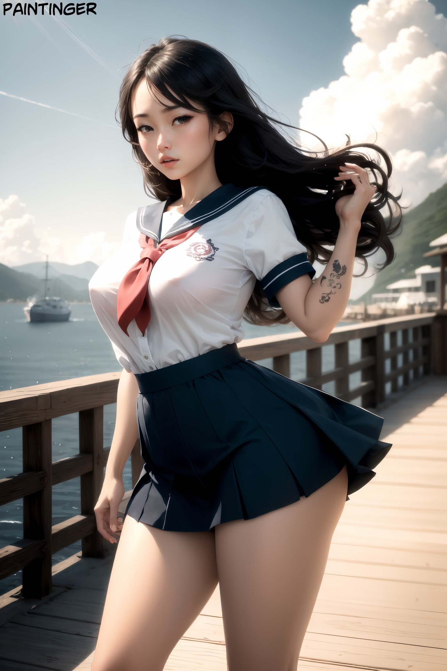 ArtStation - Sailor Girl