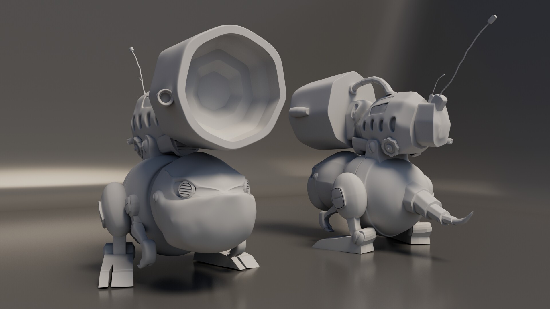 ArtStation - 3D Robot Creature Modeling