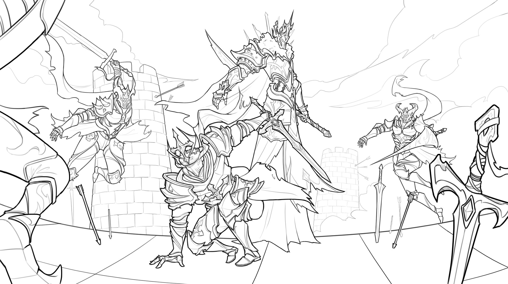 ArtStation - Chess Personification