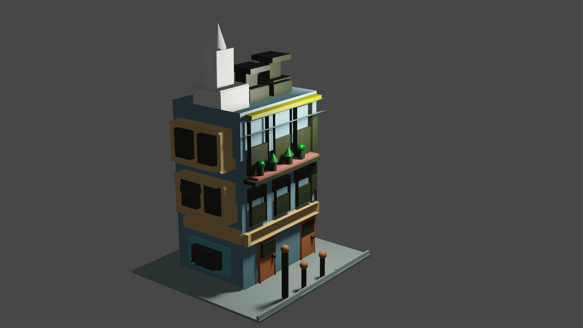 ArtStation - 3D BUILDING