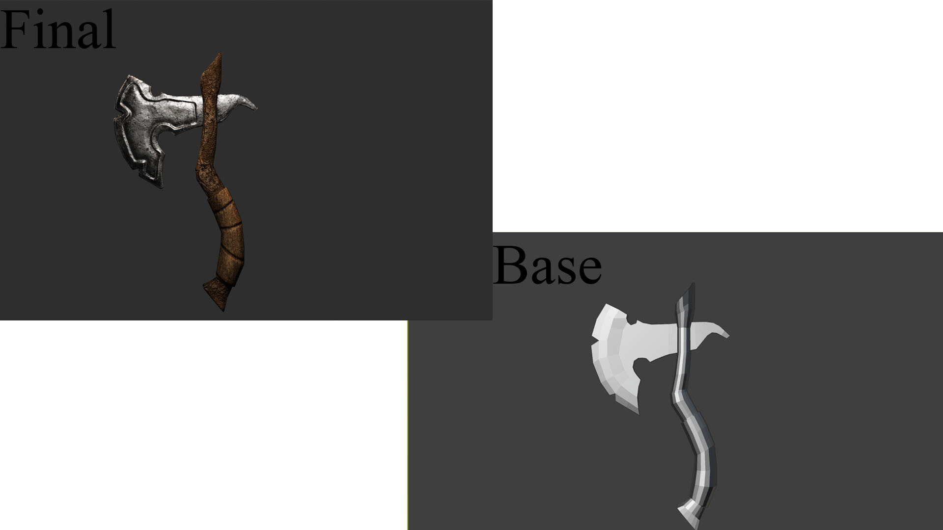 ArtStation - Game Ready Axe