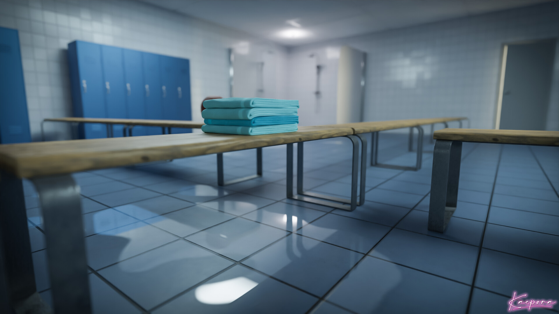 ArtStation - Locker Room