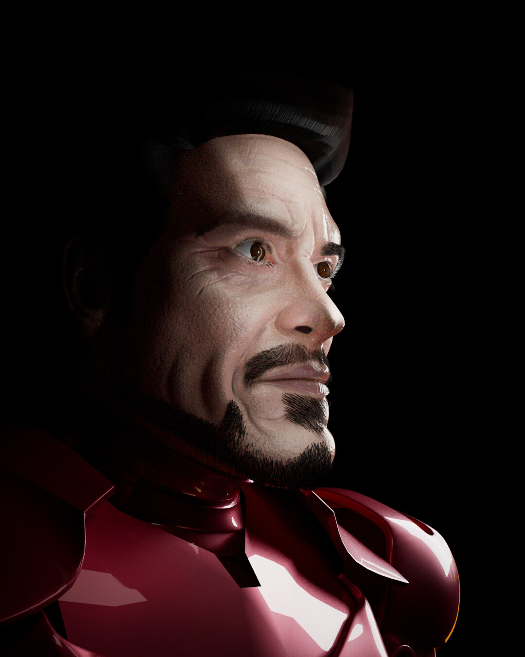 ArtStation - Iron man real time character model