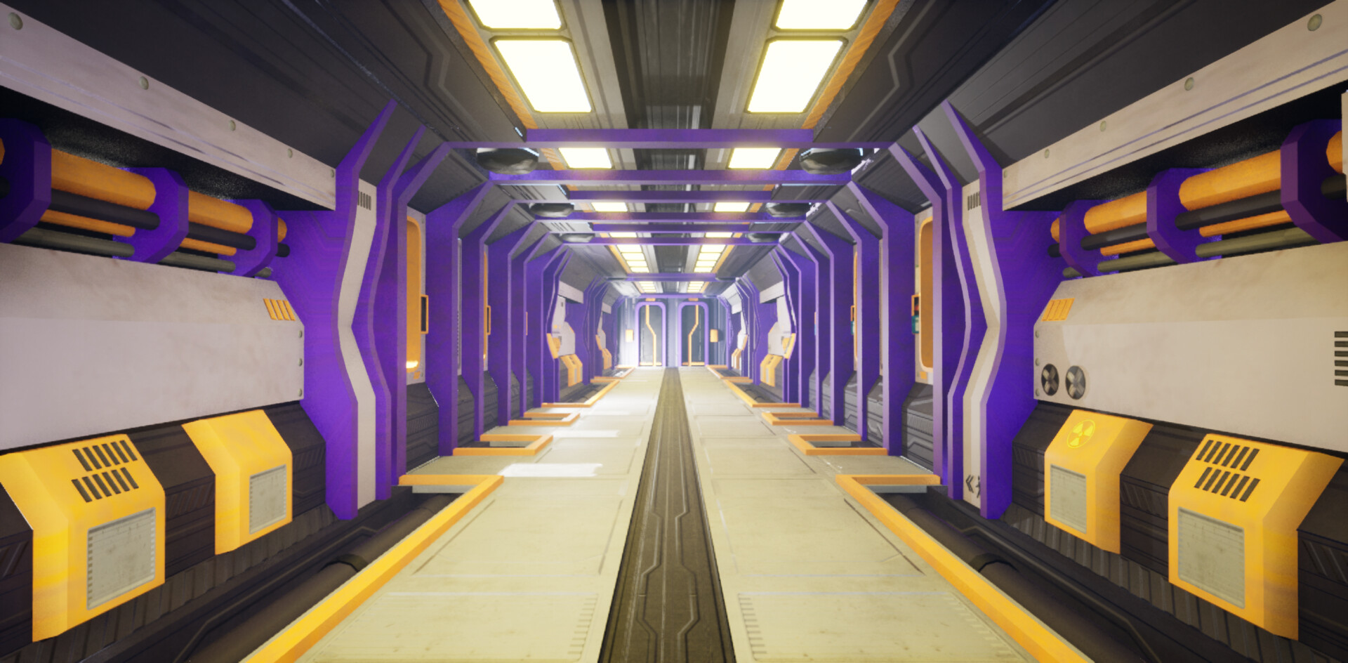 ArtStation - Sci-Fi Corridor