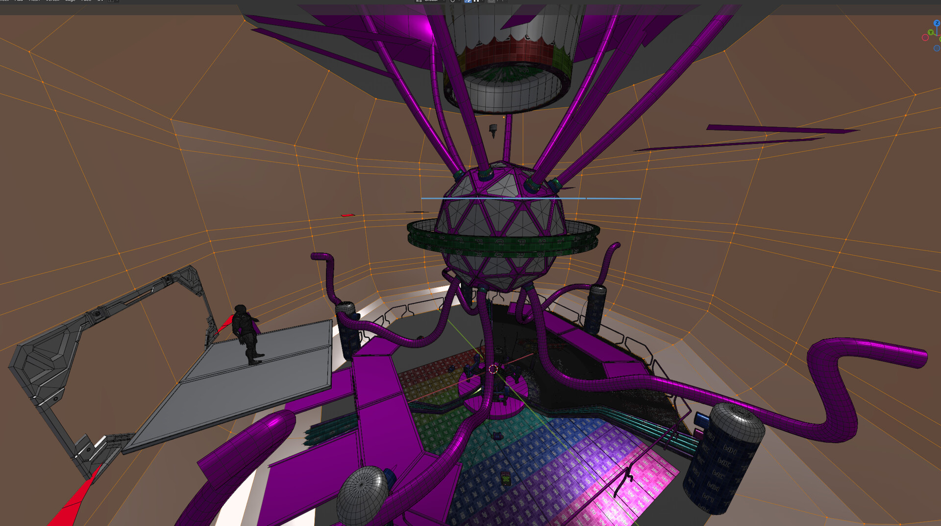 Vladislav Yurchenko - Starship Core - Atrium Malum. WIP