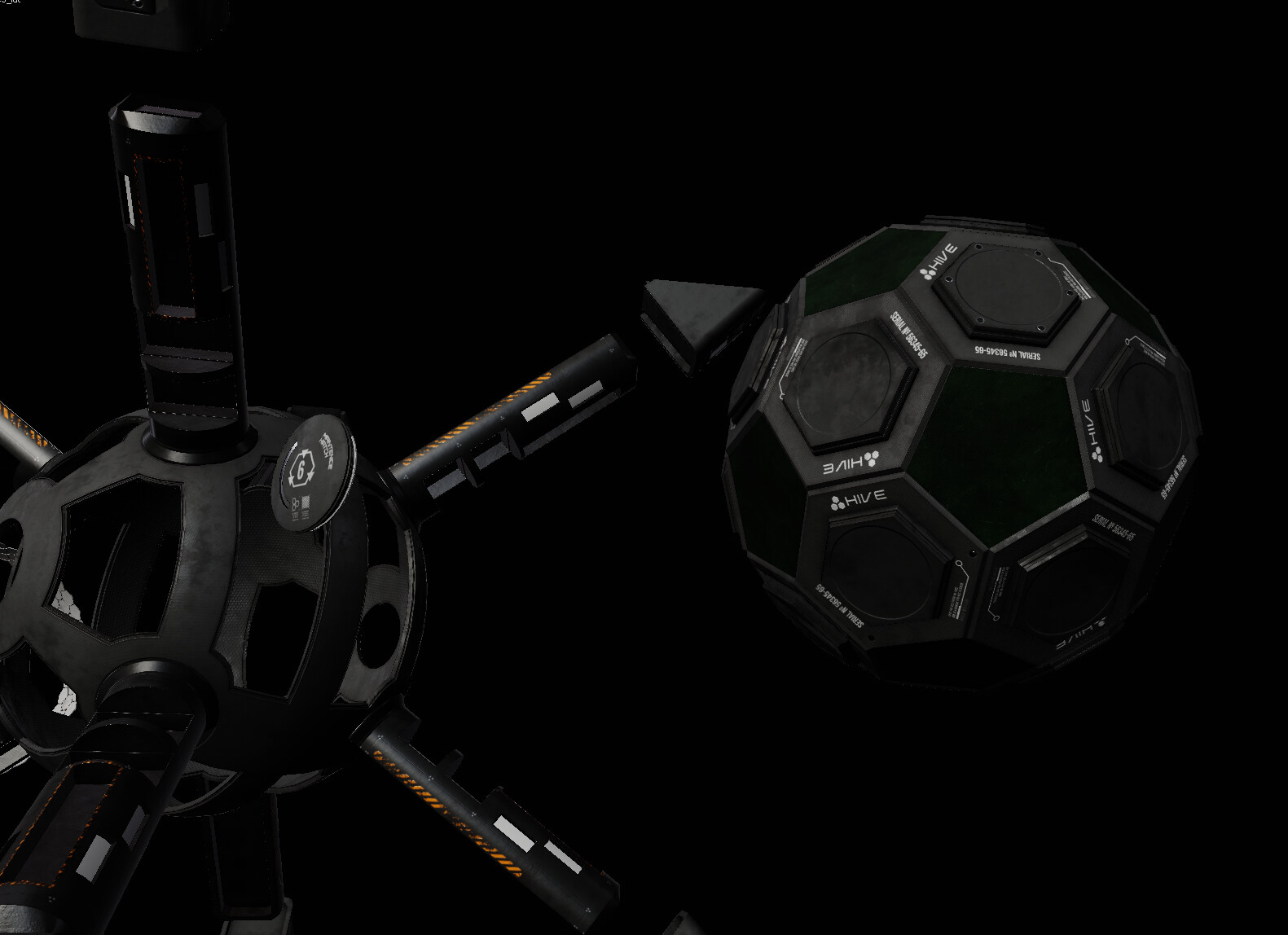 Vladislav Yurchenko - Starship Core - Atrium Malum. WIP