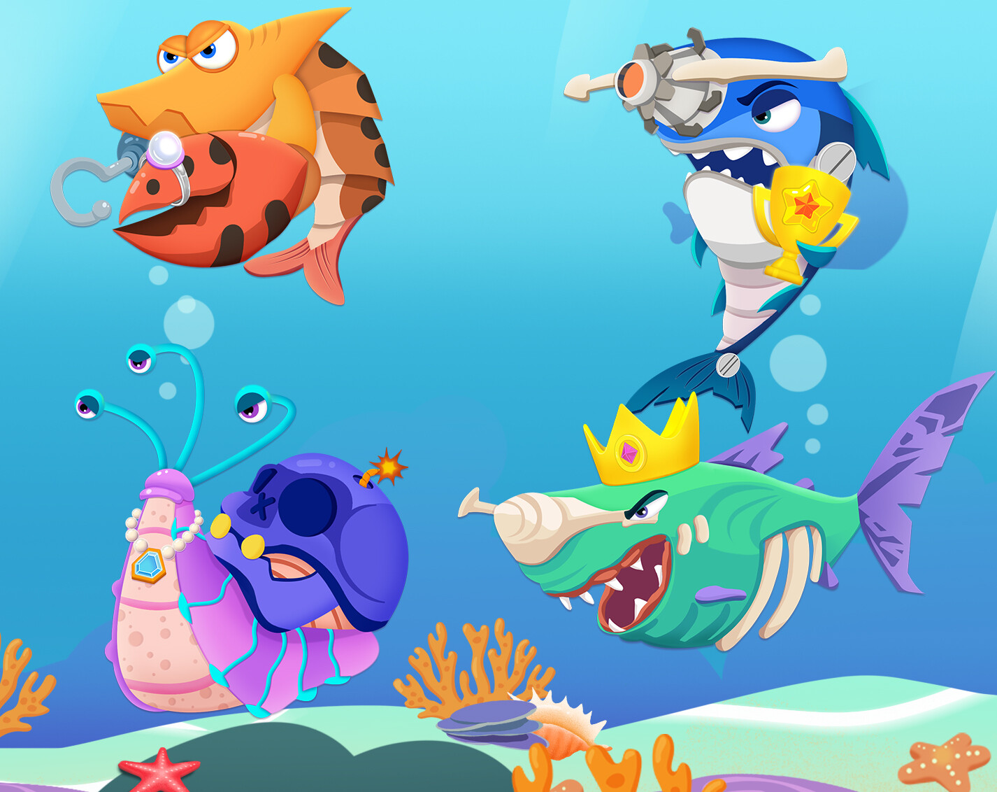 ArtStation - eat fish