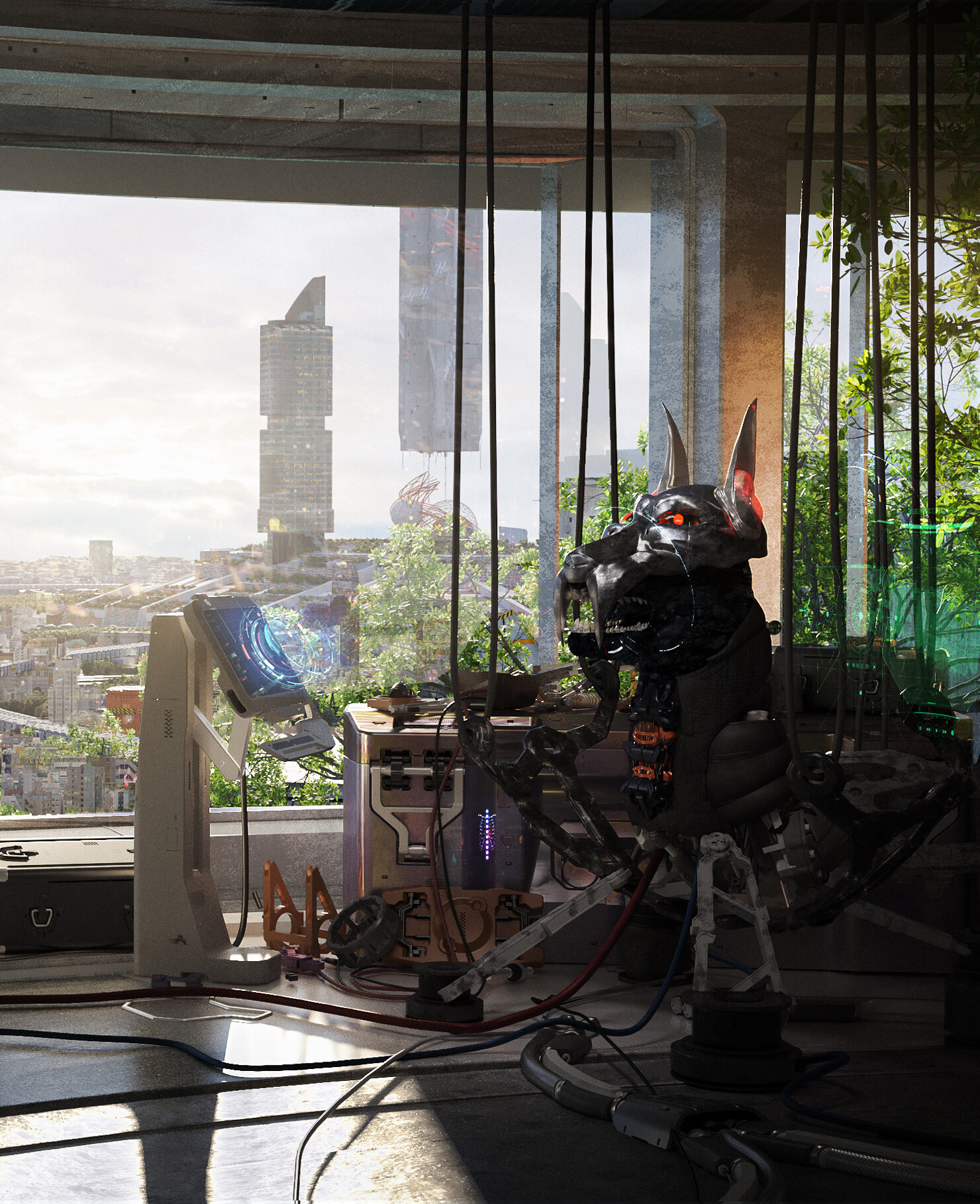 Arsenii Kolesnikov - Dusk || Sci-fi Environment Concept Art