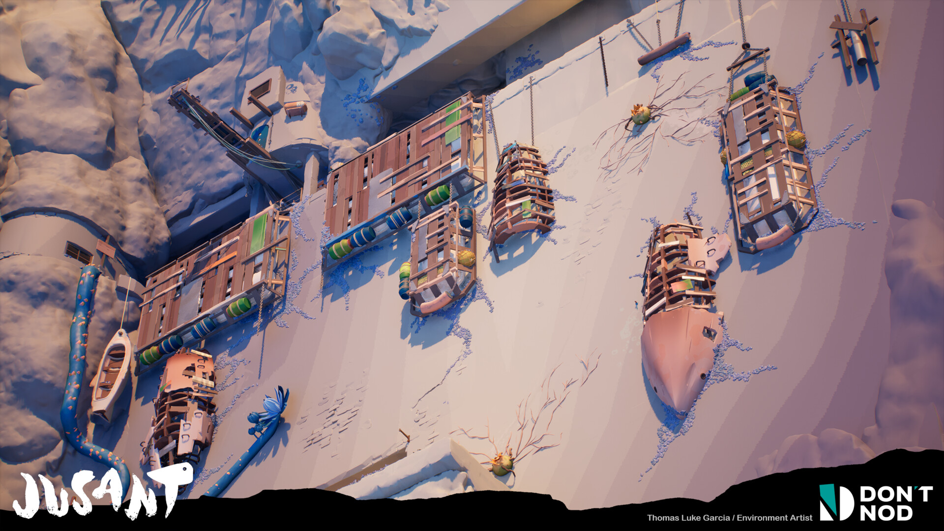 Thomas Luke Garcia - Jusant - Chapter 02 "Migration" Environments