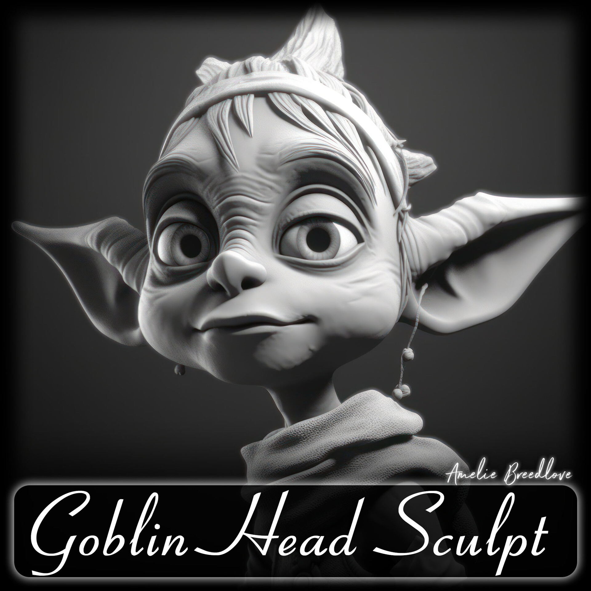 ArtStation - 310 Goblin Head Sculpt Reference Pack | 4K | v.107