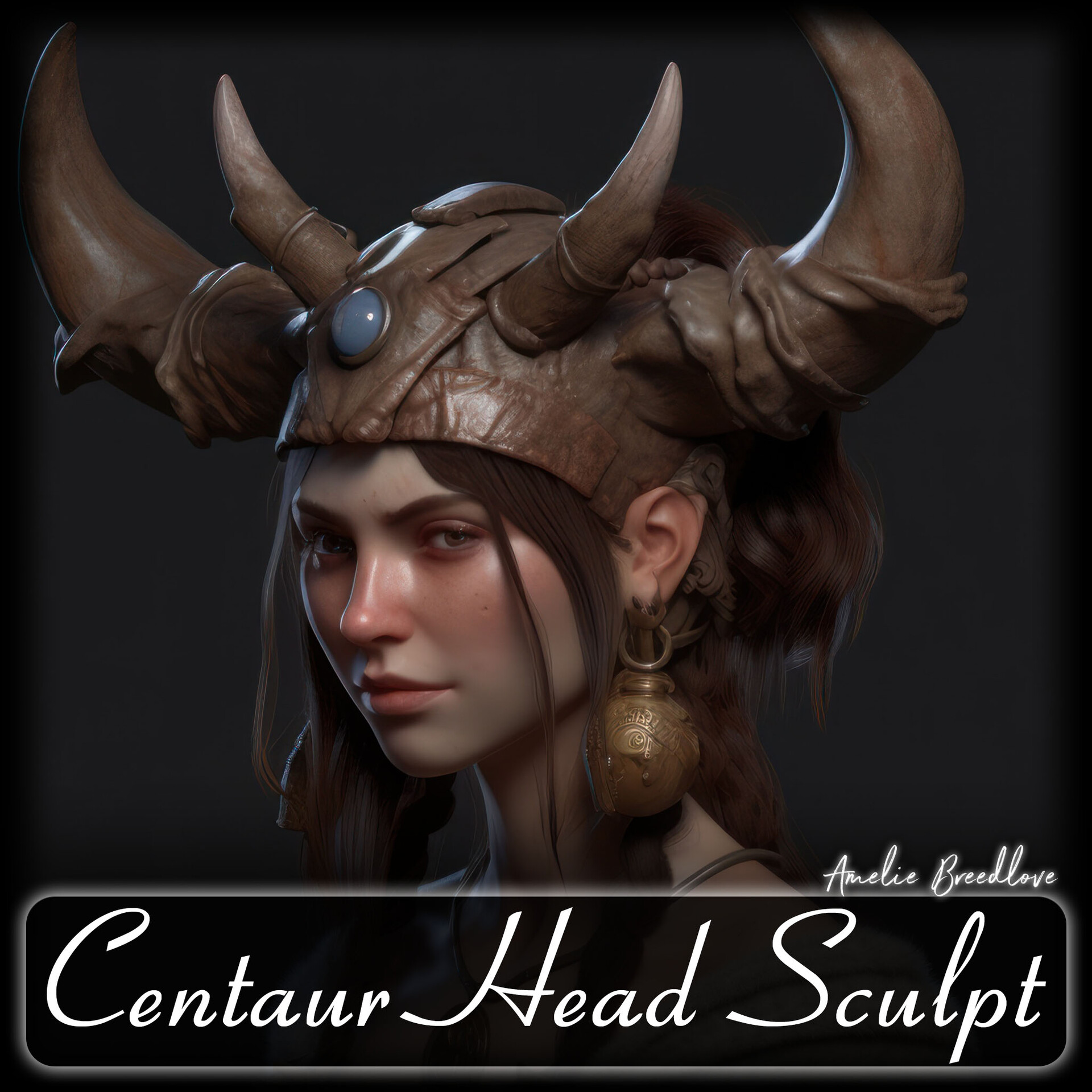 ArtStation - 310 Centaur Head Sculpt Reference Pack | 4K | v.110