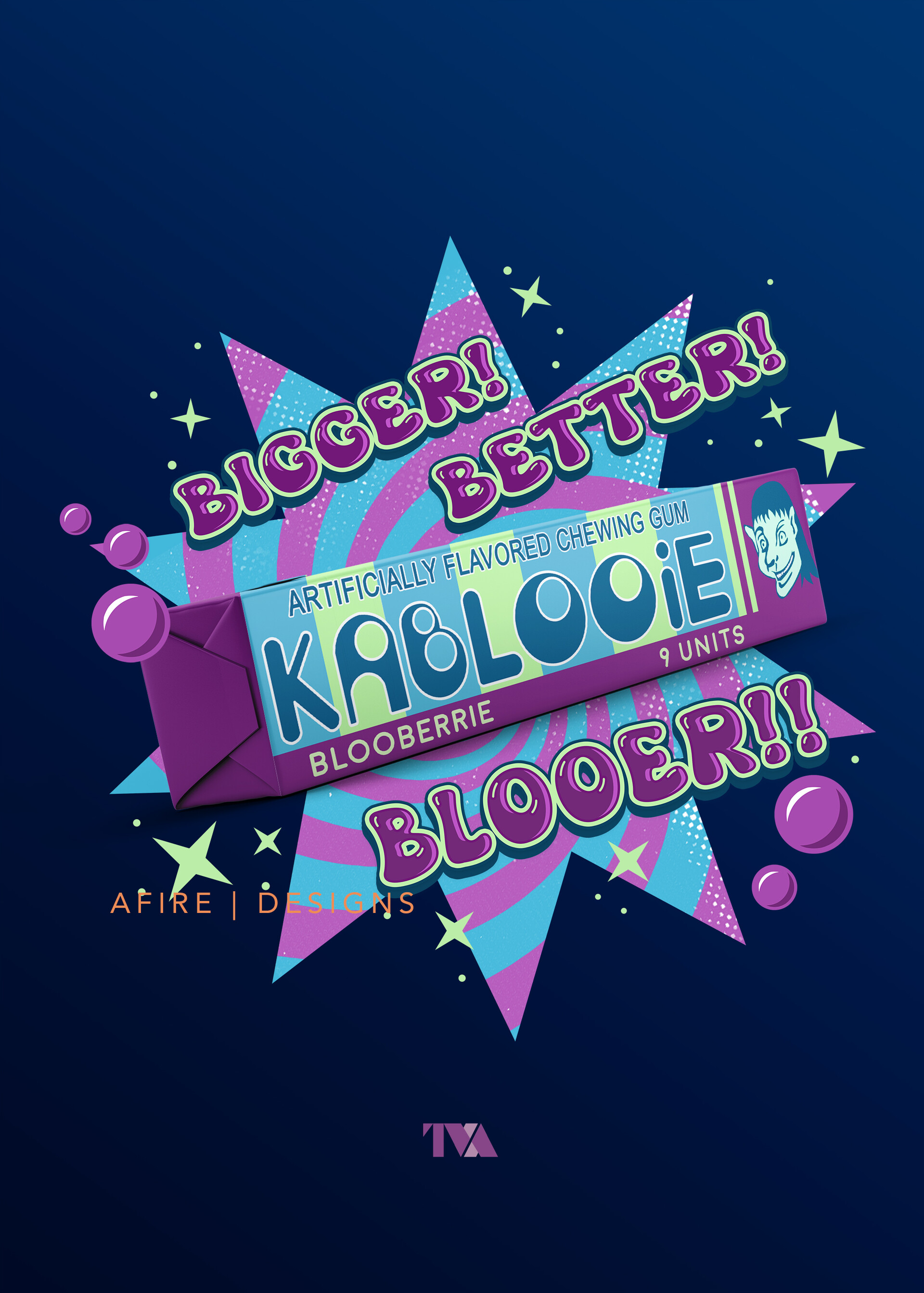 ArtStation - Kablooie gum from Loki show