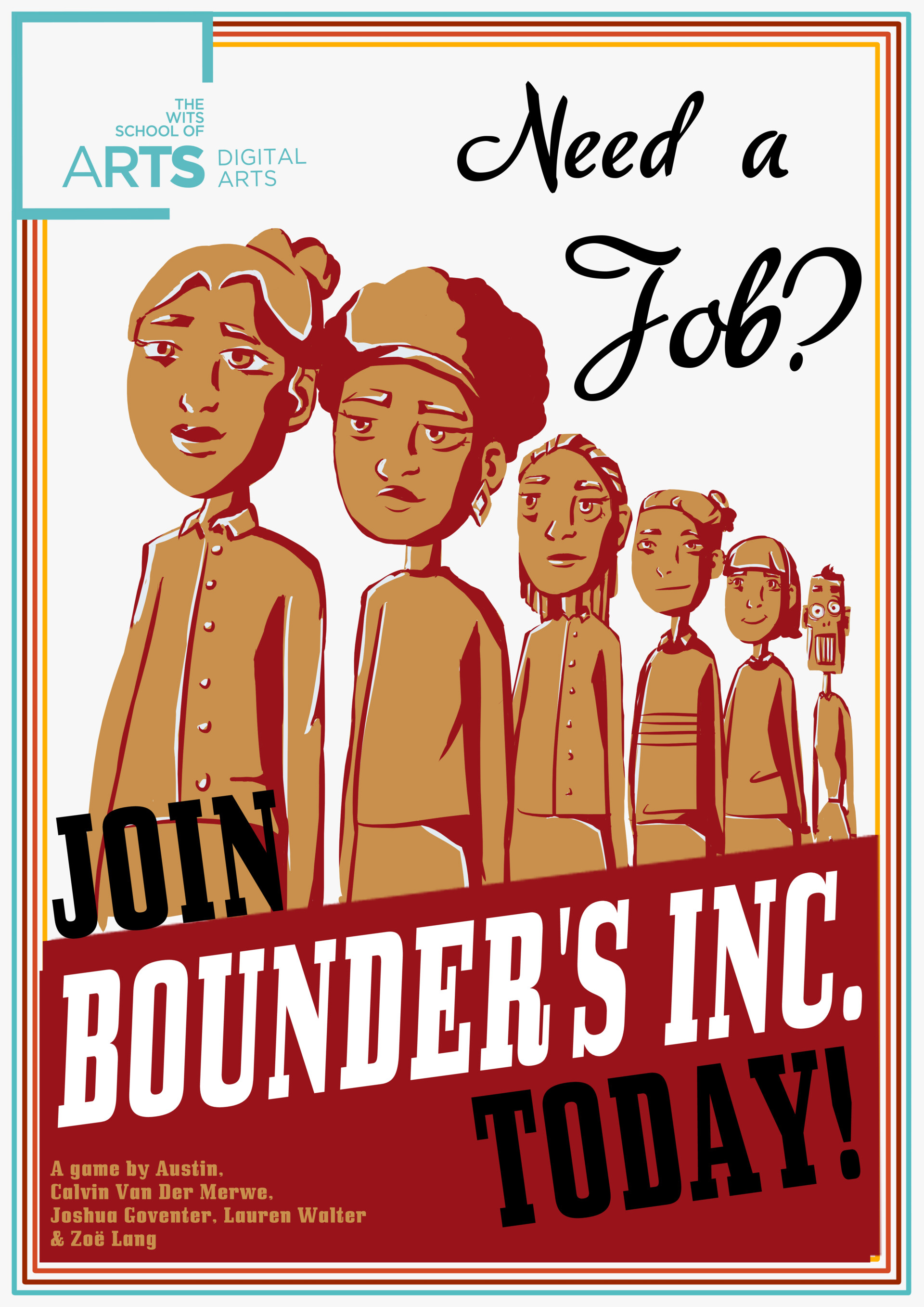 Austin - Bounder's Inc. - Narrative Design and Writing