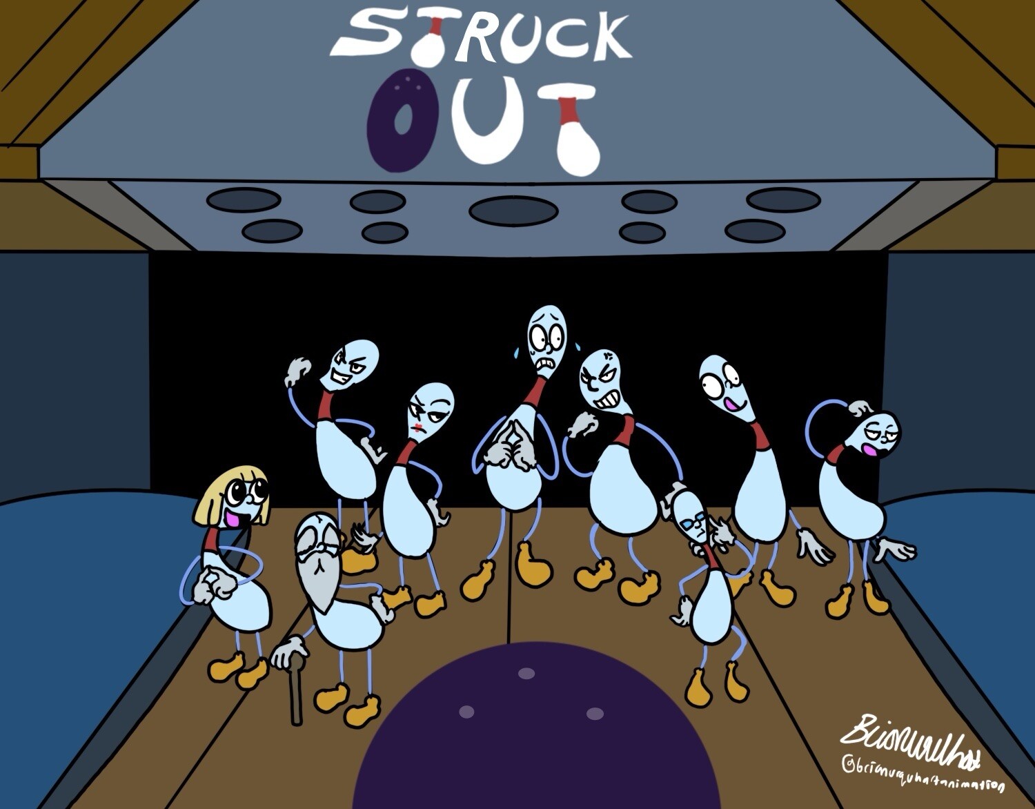 ArtStation - Brian Urquhart Animation- Struck Out