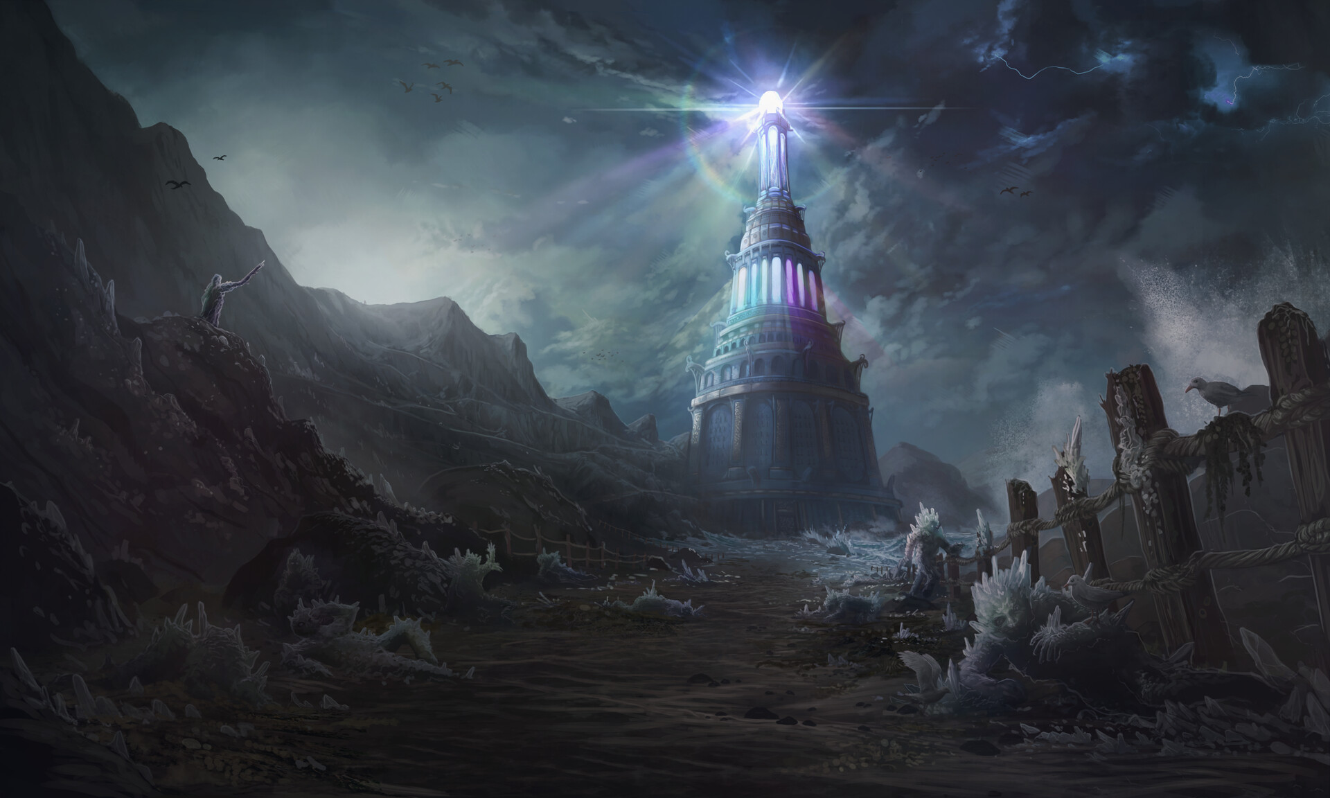 ArtStation - The Opal Tower