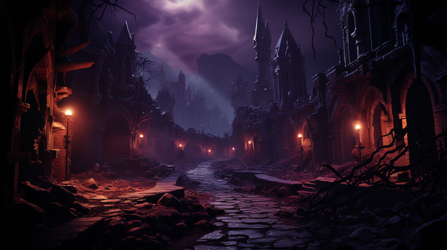 Tika Concept - +300 Dark Fantasy Environment Concept (4k) | Vol_86