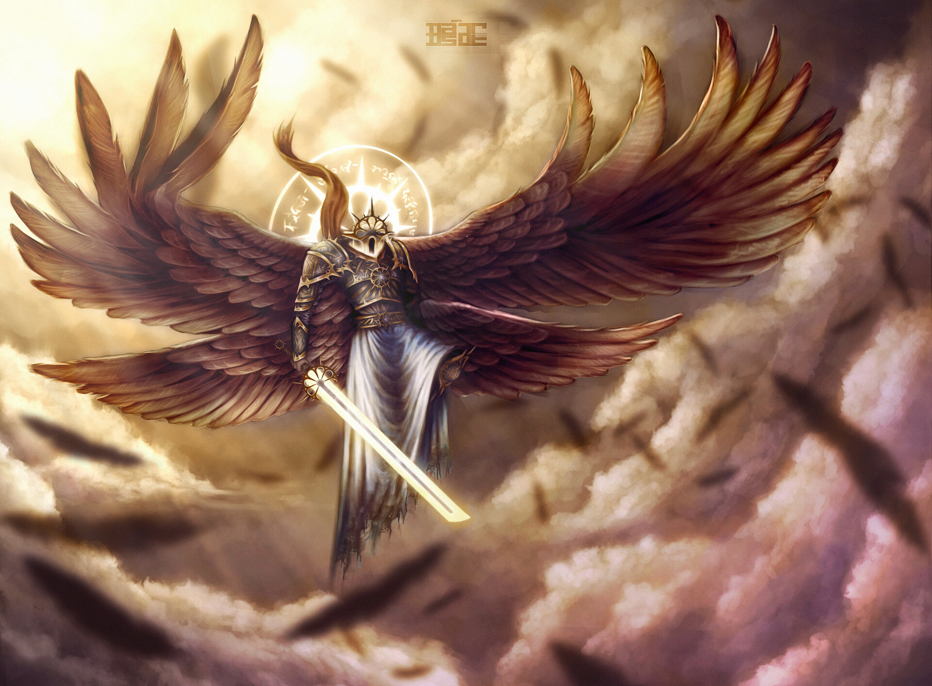 ArtStation - Sunblessed Archangel