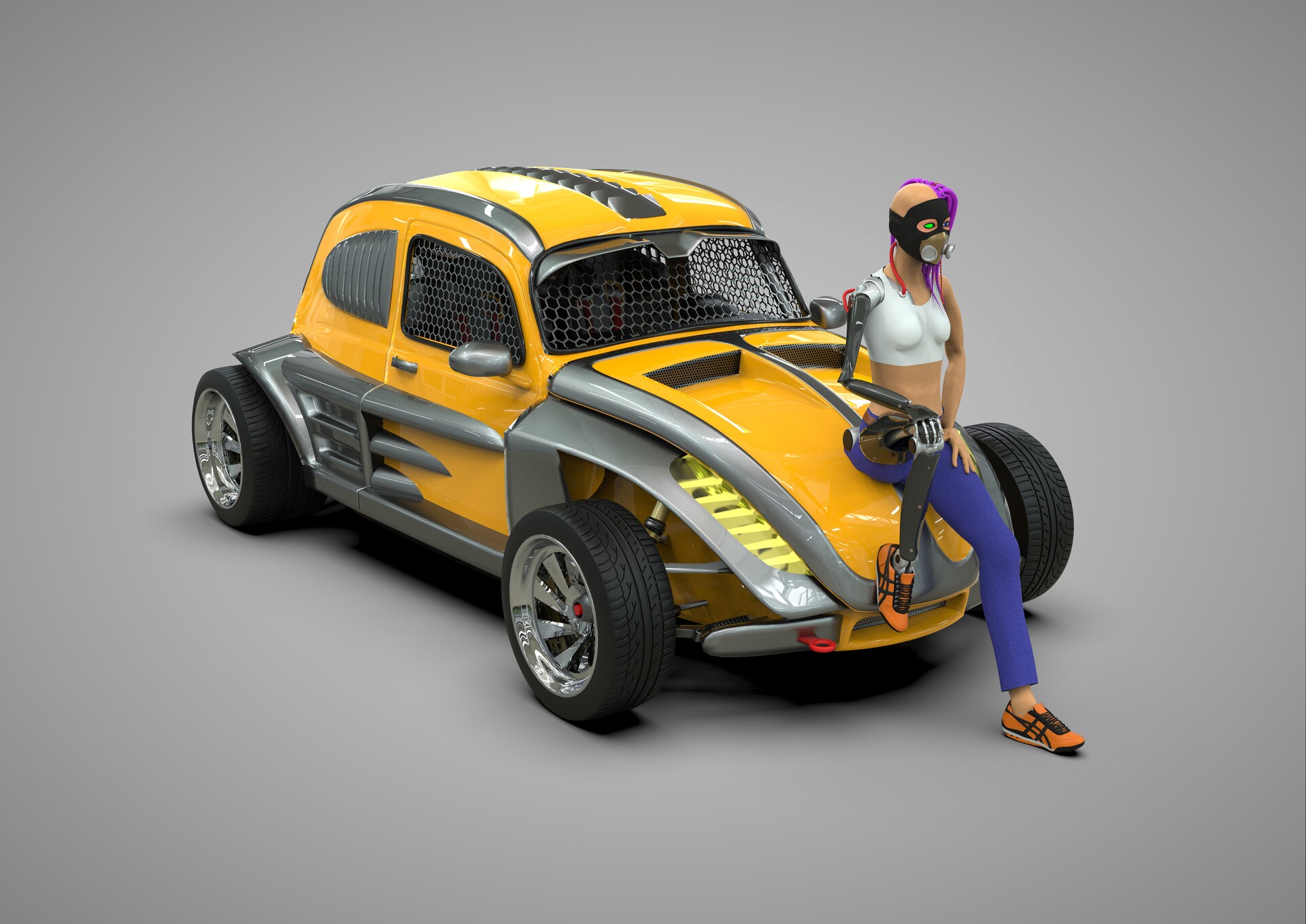 LA PATTE A MODELER - Cyber Beetle