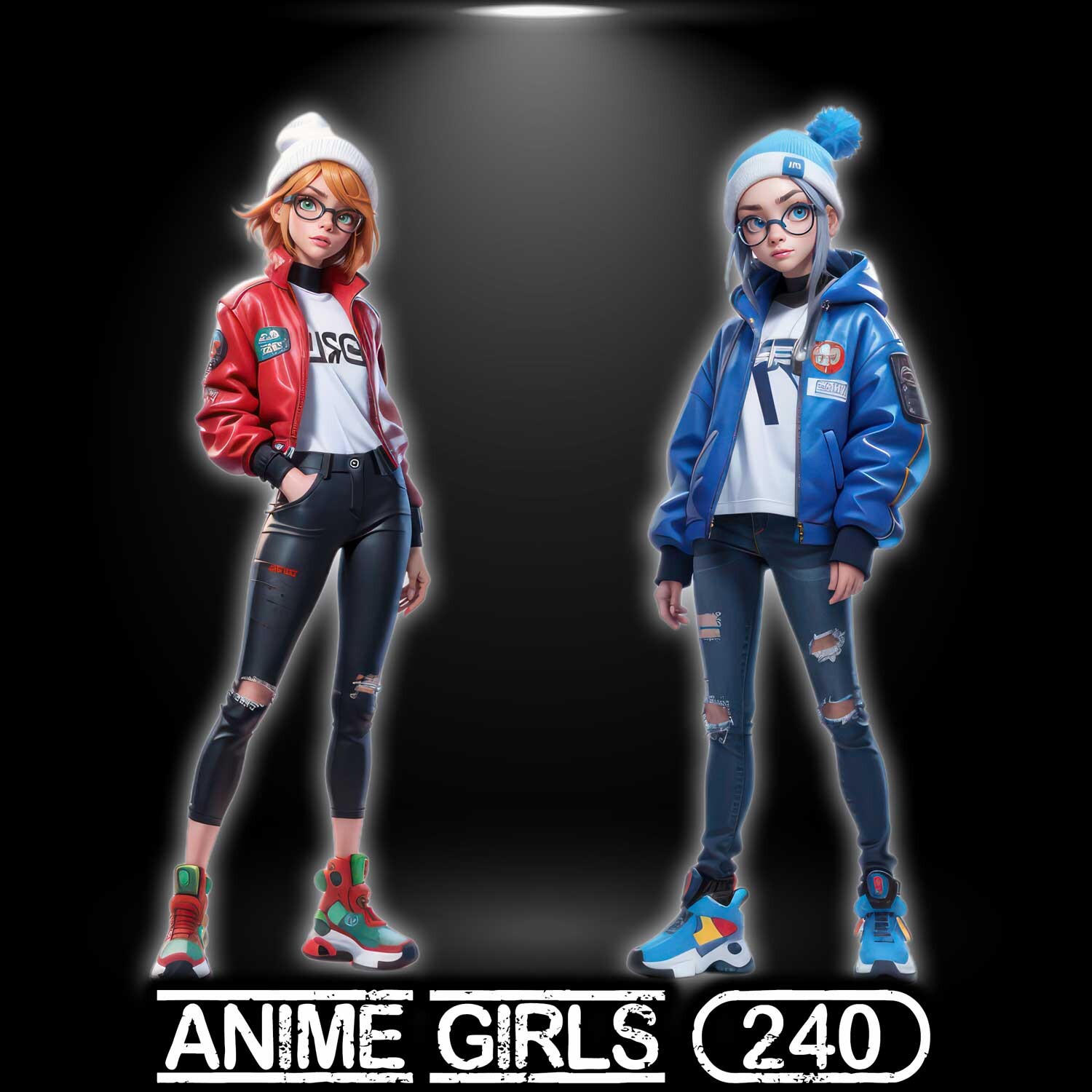 ArtStation - 270+ Anime Girls (Cyberpunk Hacker) Images Reference Pack ...