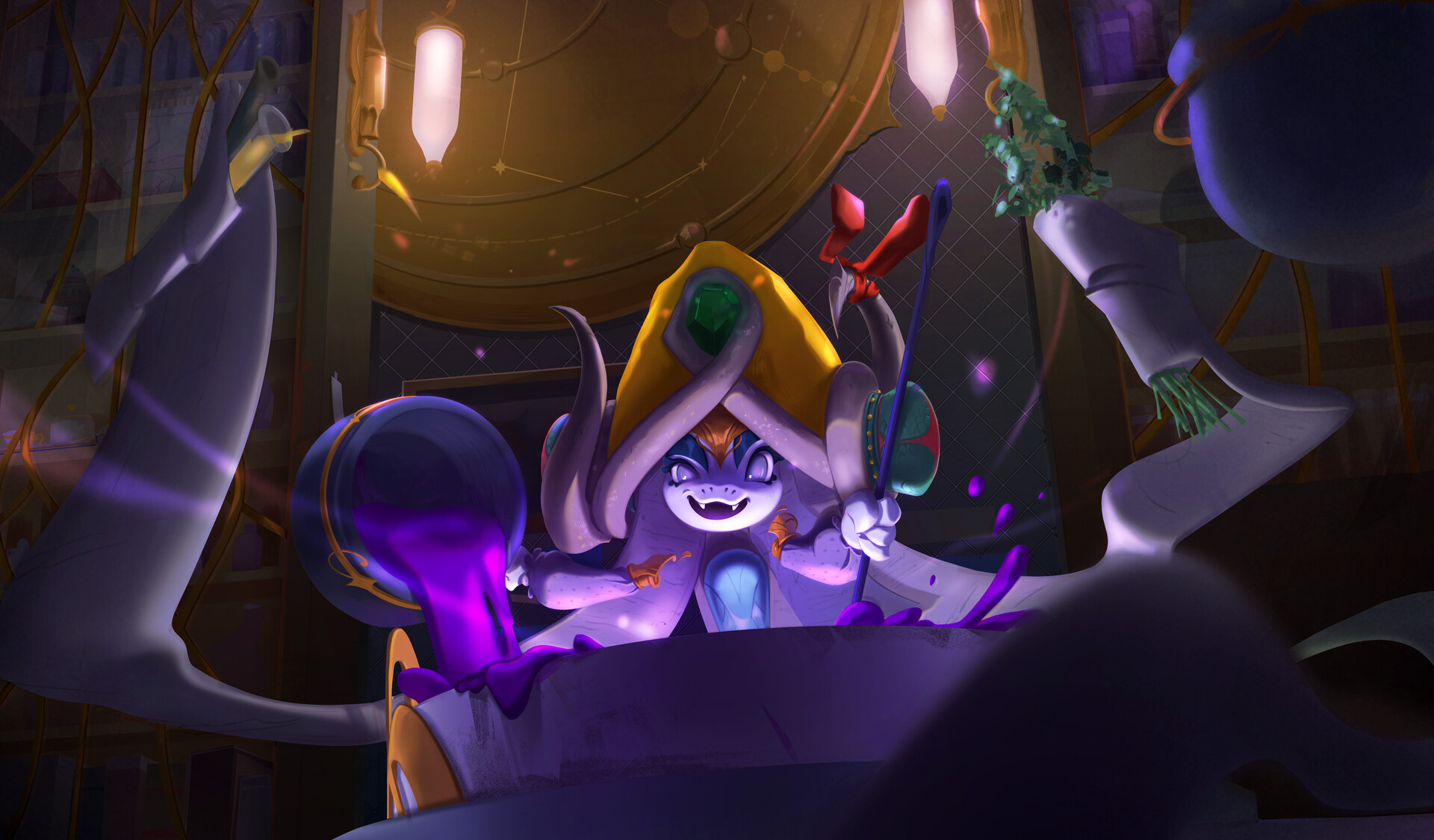 ArtStation - Brewing Something Powerful