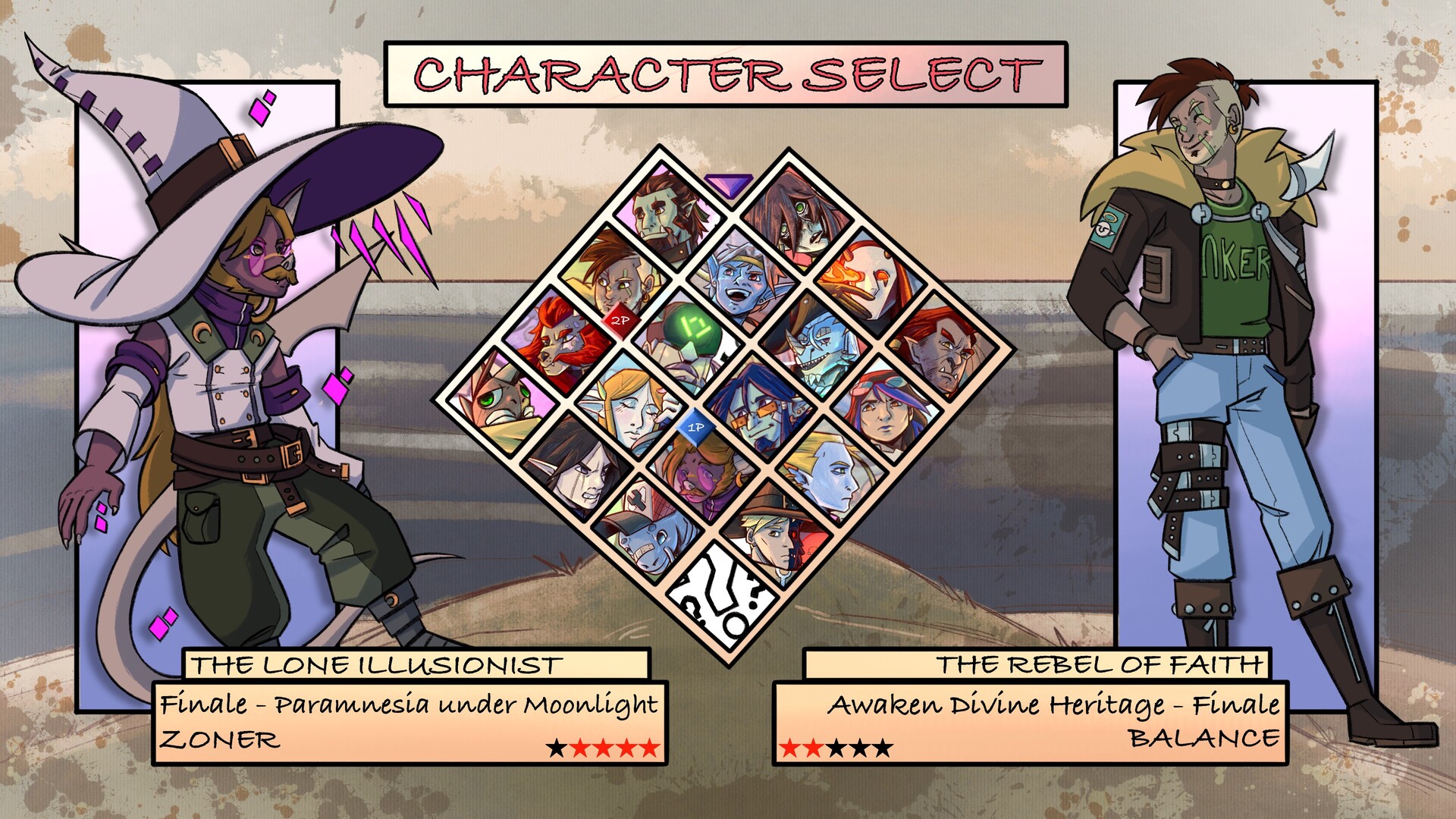 ArtStation - Fighting Game Concept Screens