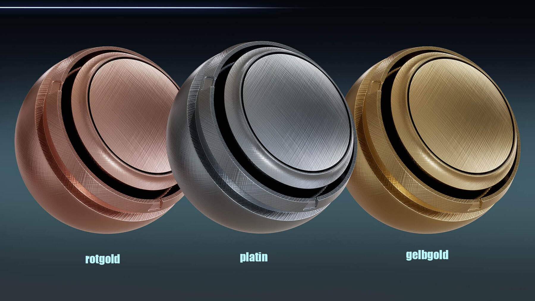 ArtStation - 29 bronze, gold, silver Smart Material