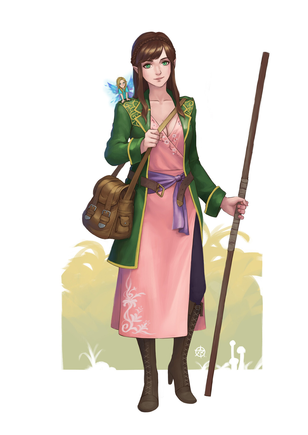 ArtStation - Pathfinder Character Commission Armenna