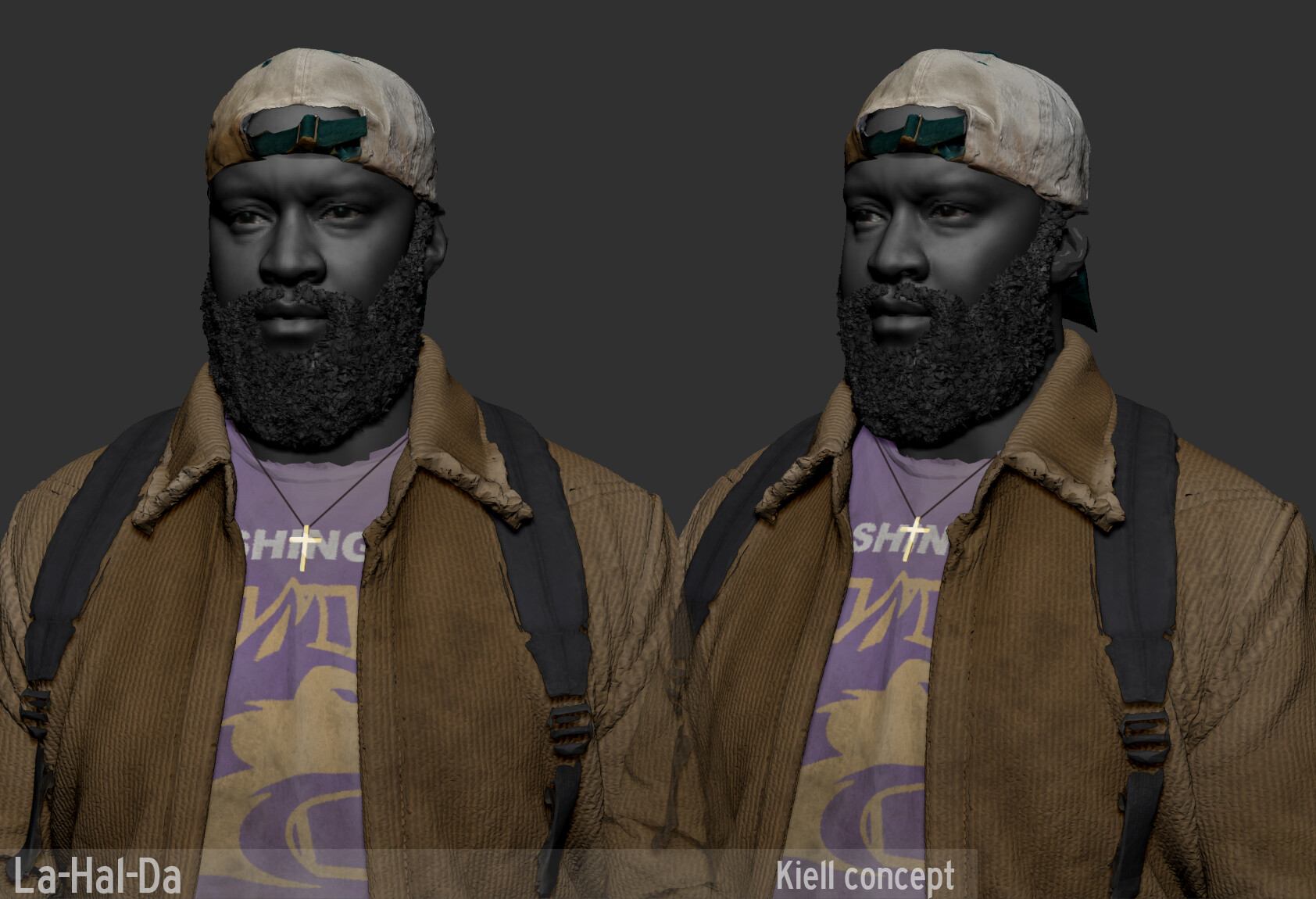 ArtStation - La-Hal-Da concept sketch - Kiell