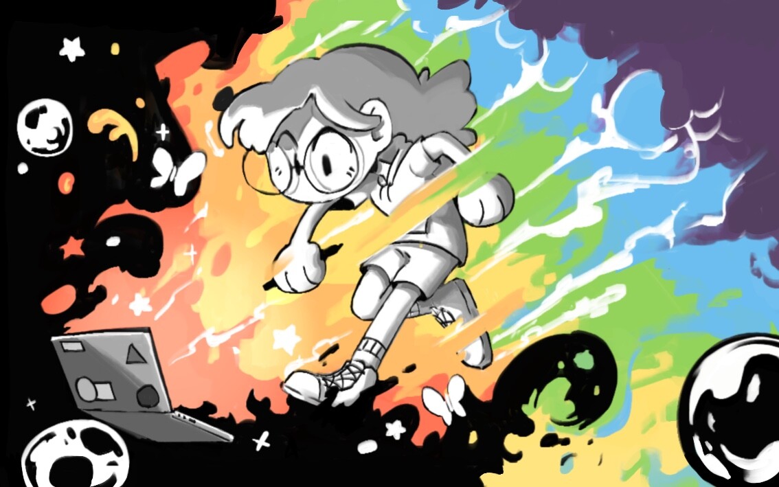 ArtStation - Colour Spill