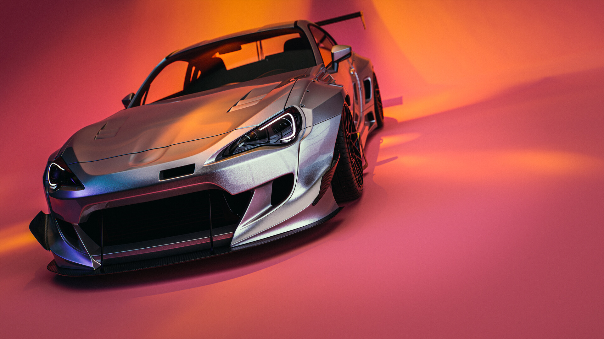 ArtStation - Studio shooting with Subaru BRZ (BLENDER OCTANE)