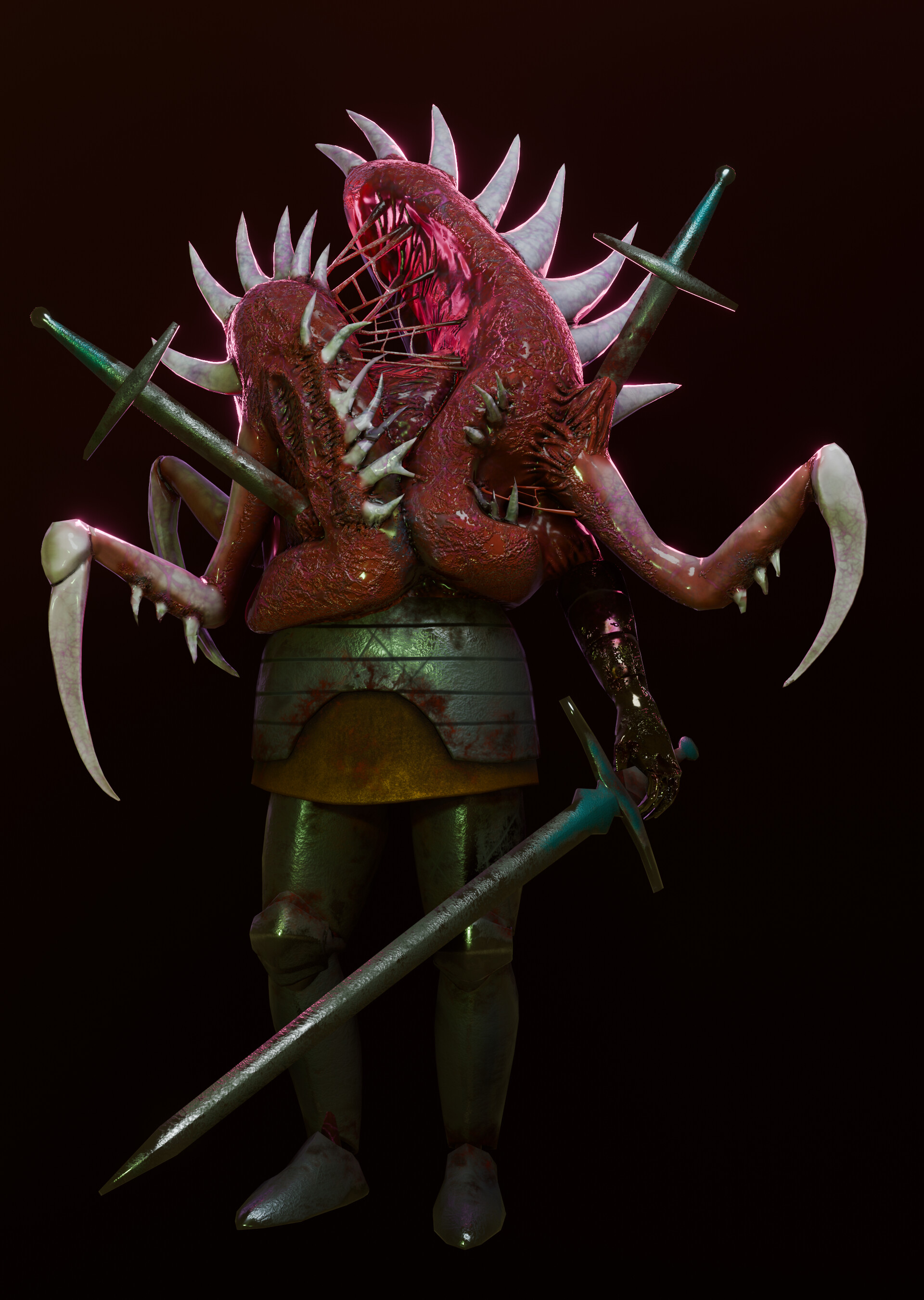 ArtStation - Spider Zombie - Game character.