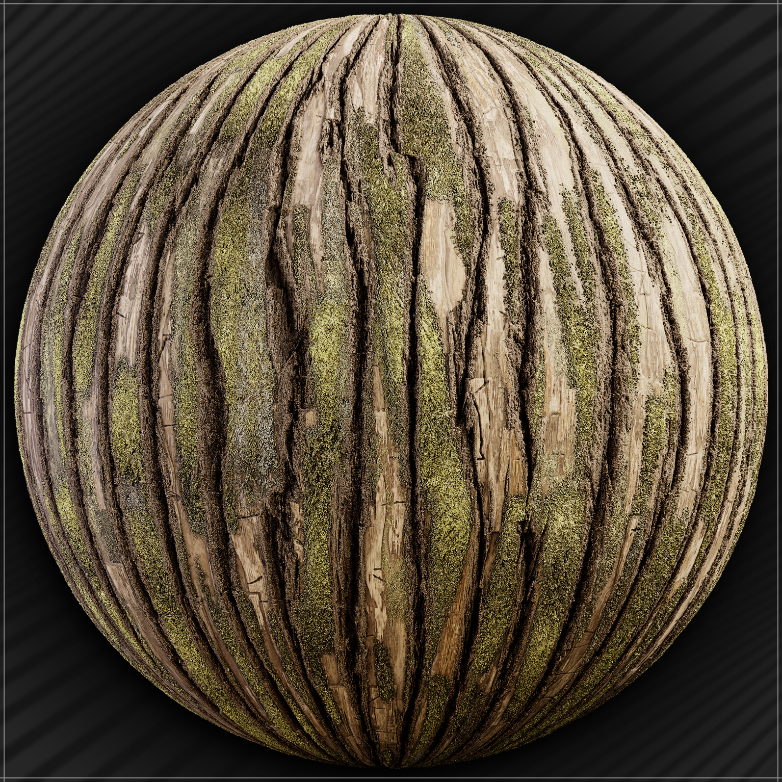 ArtStation - 3 Tree Bark Material -VOL 16 (sbs file + 4k PBR Textures)